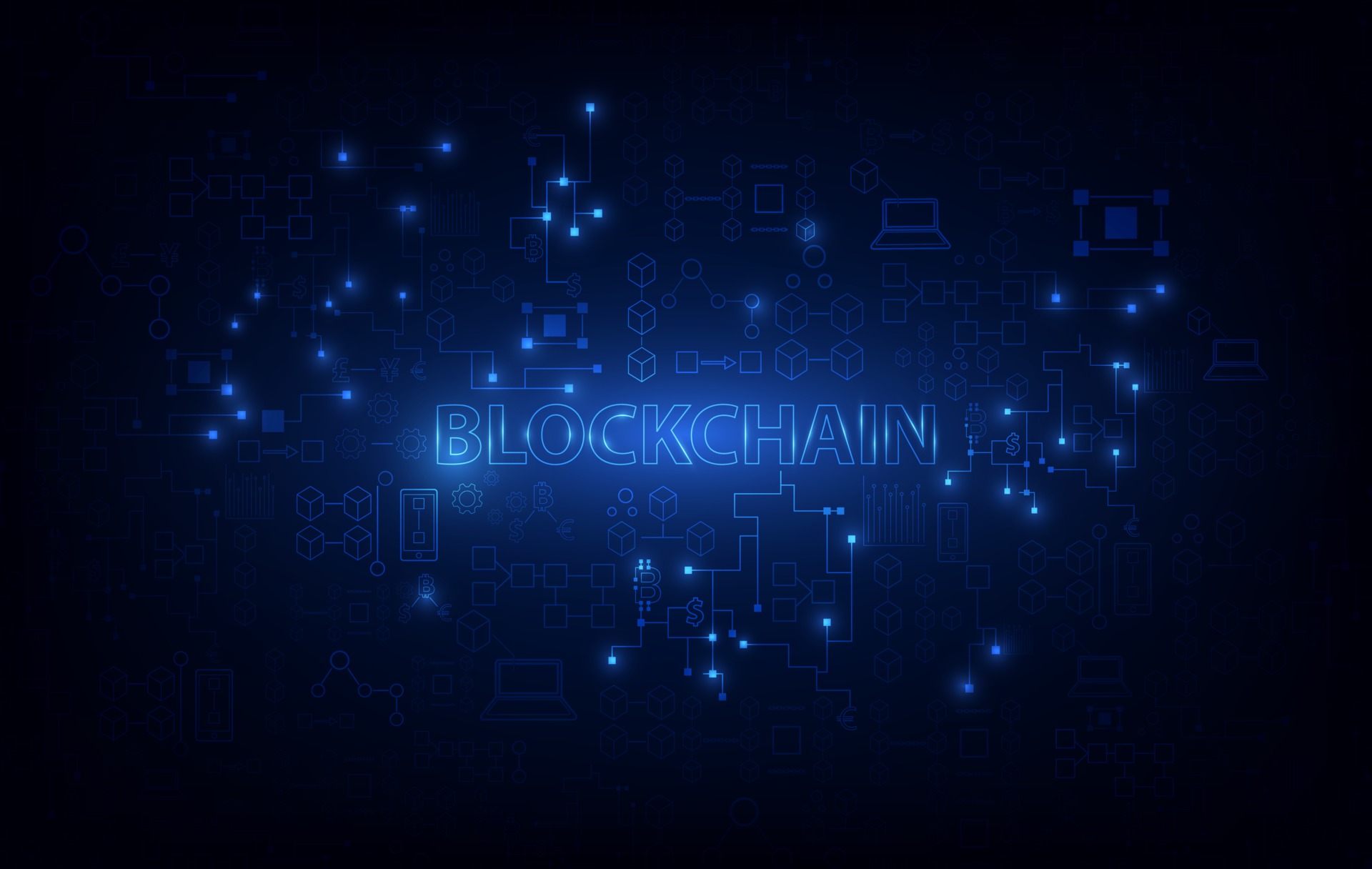 Abstract Circuit Networking Blockchain Concept Background 2752897 Vector Art At Vecteezy