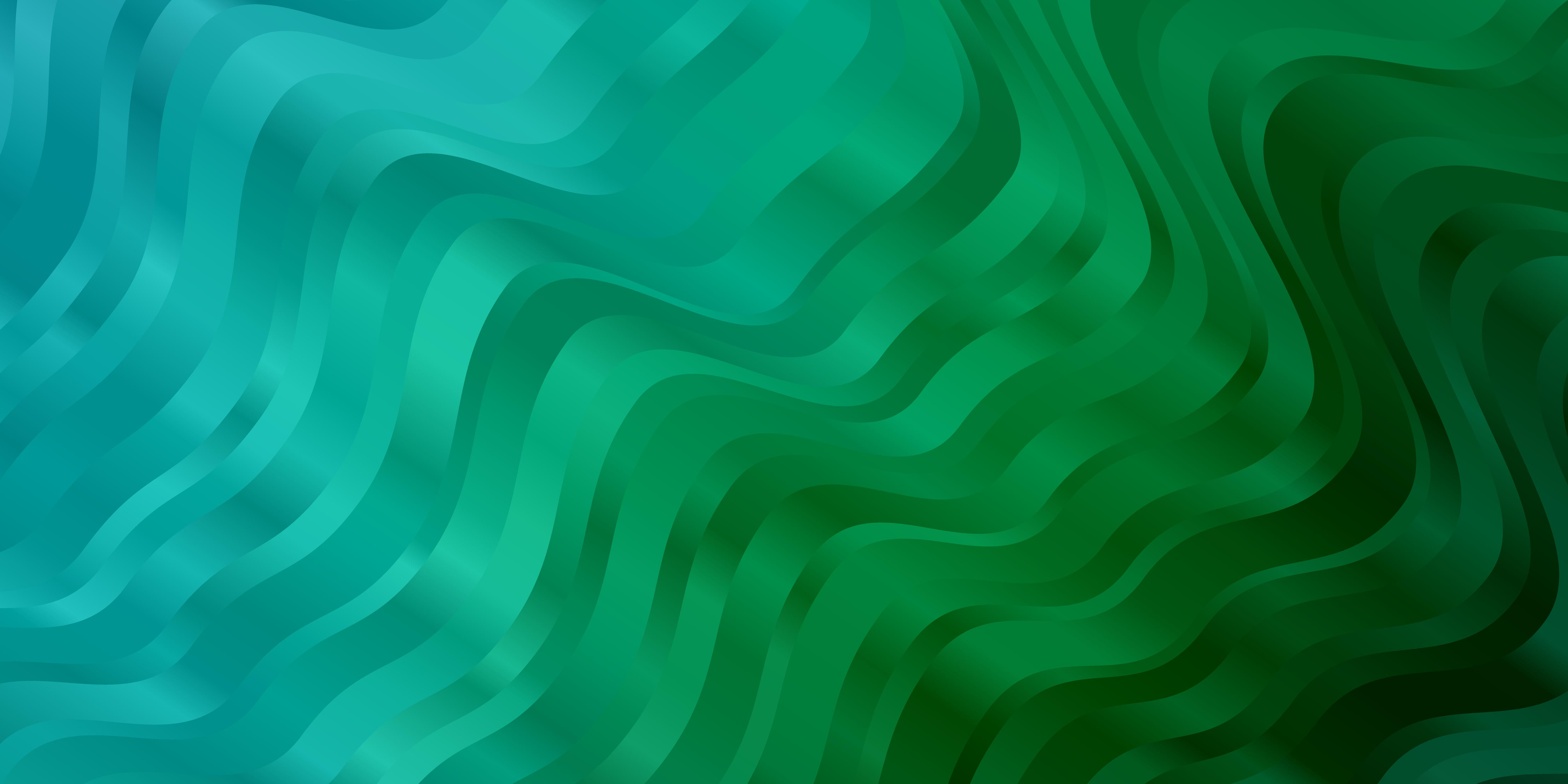 Light Green Vector Background With Lines Abstract Gradient