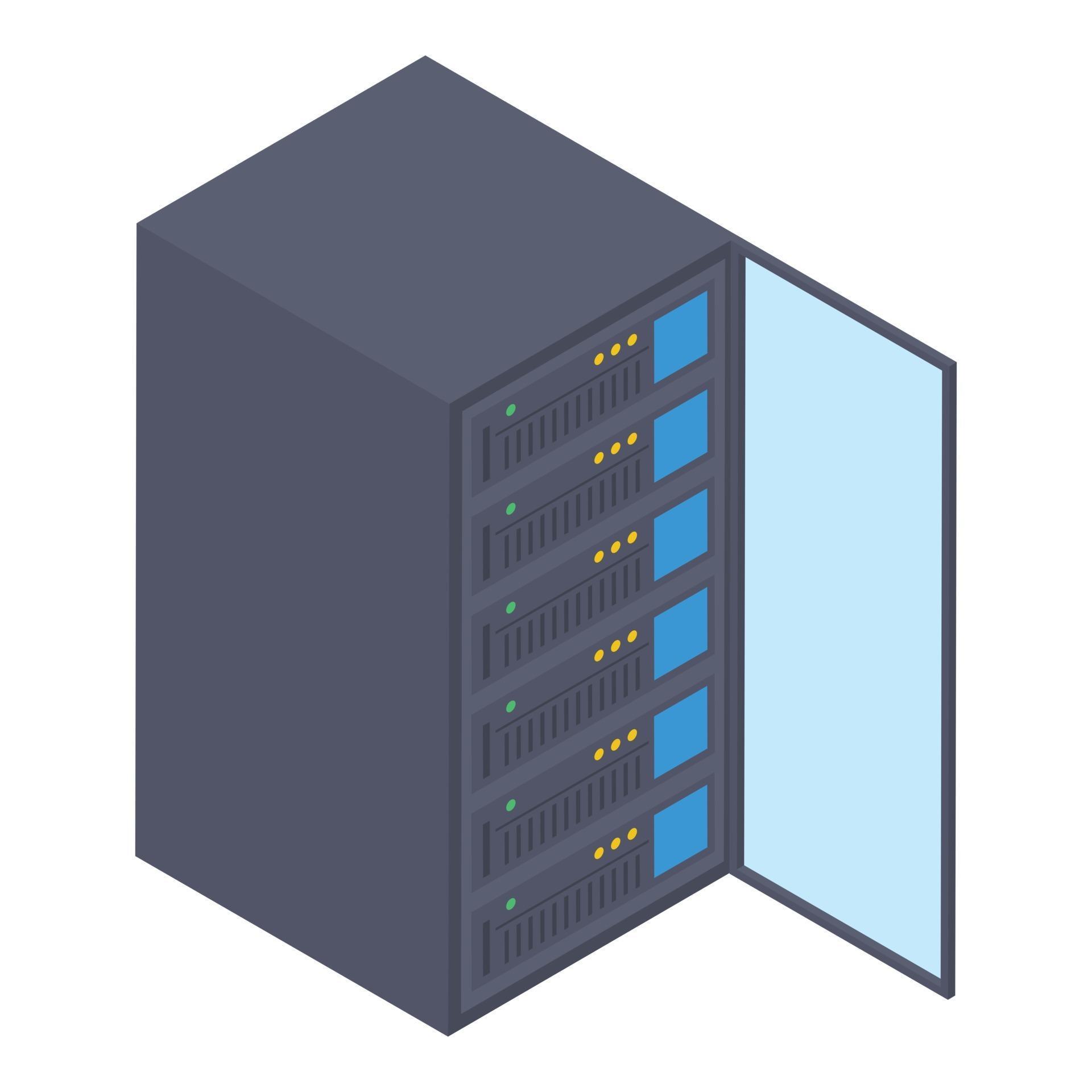 Data Server Rack 2758603 Vector Art at Vecteezy
