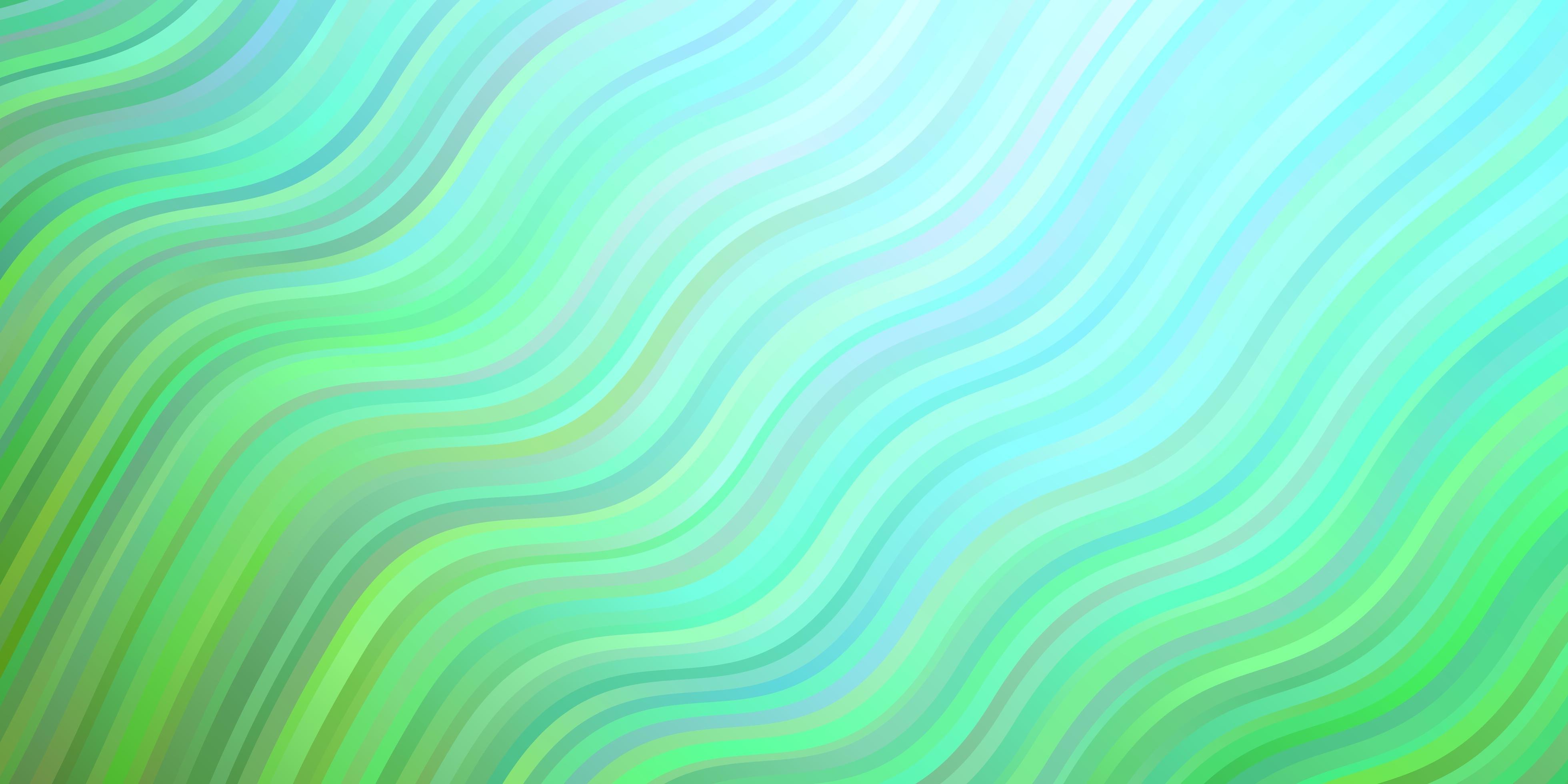 Light Blue Green Vector Layout With Wry Lines Colorful Geometric