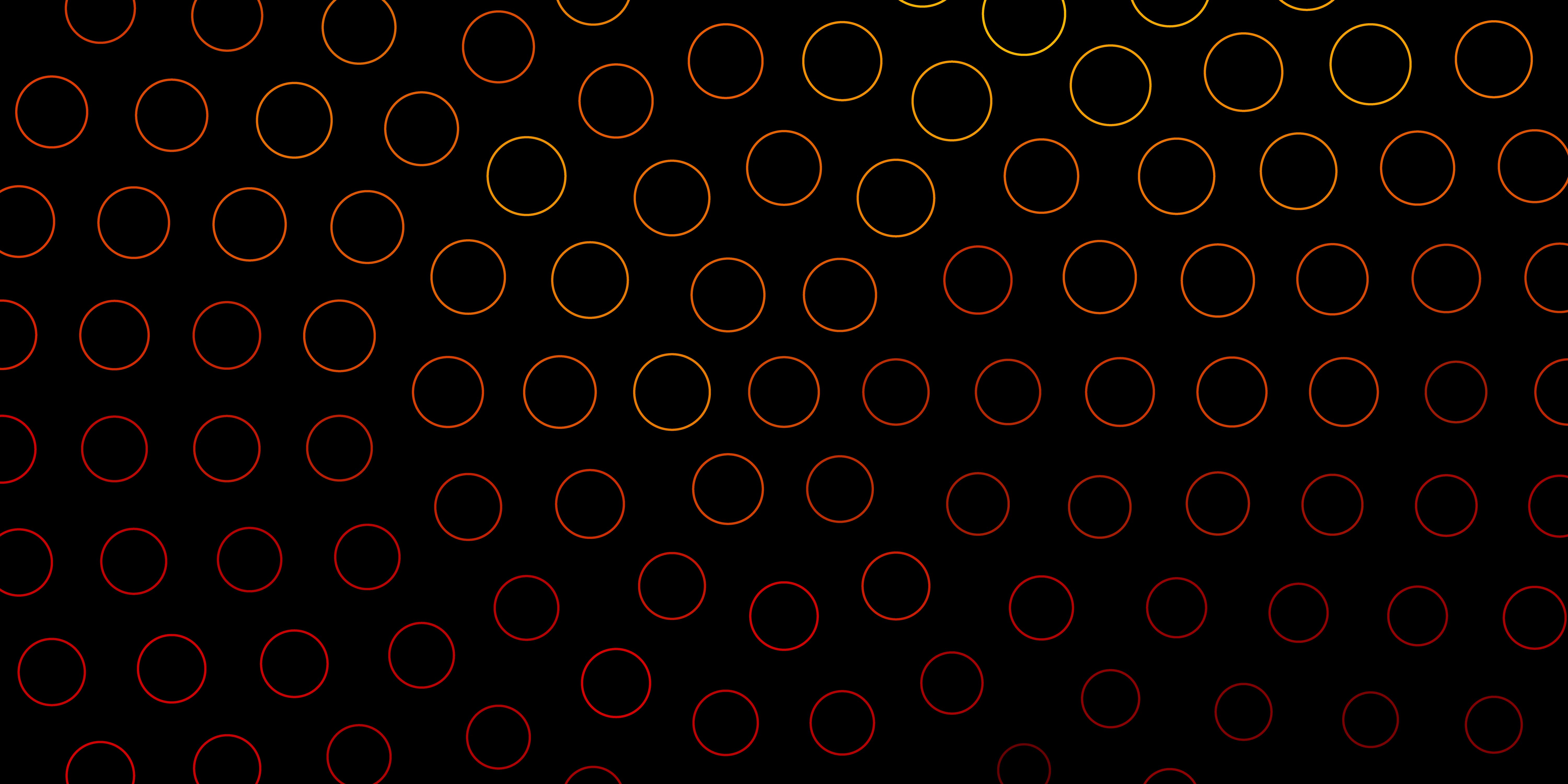 Dark Brown Vector Texture With Circles Glitter Abstract Illustration With Colorful Drops New