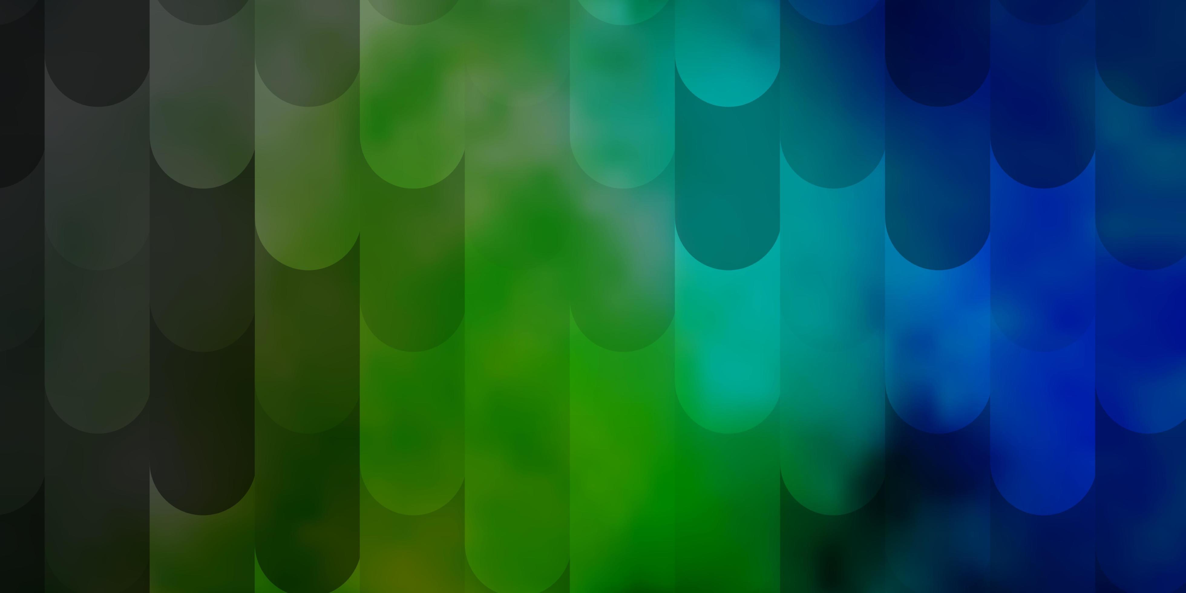 Light Blue Green Vector Layout With Lines Gradient Abstract Design In Simple Style With Sharp