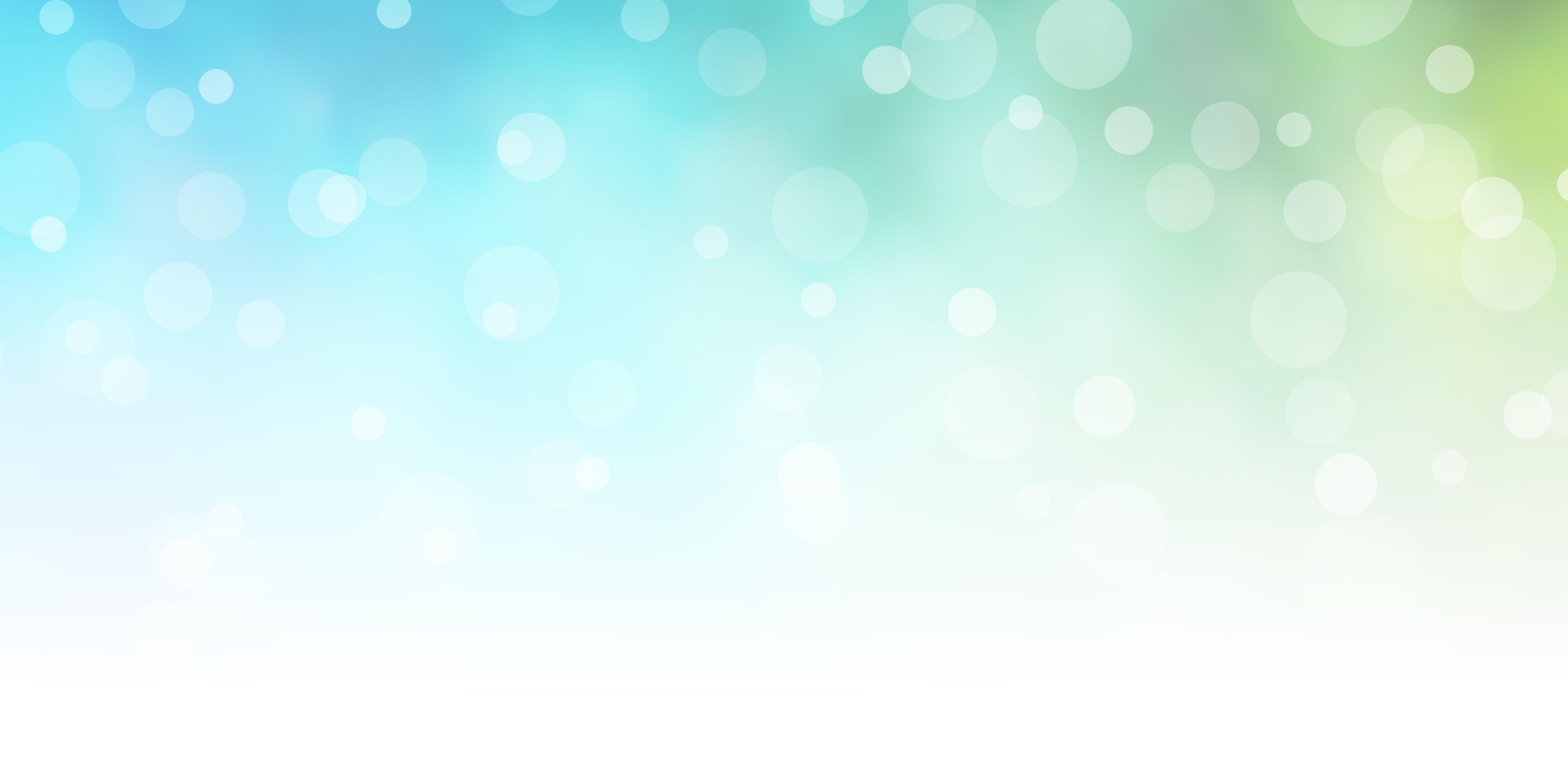 Light Blue Green Vector Backdrop With Circles Abstract Colorful Disks On Simple Gradient