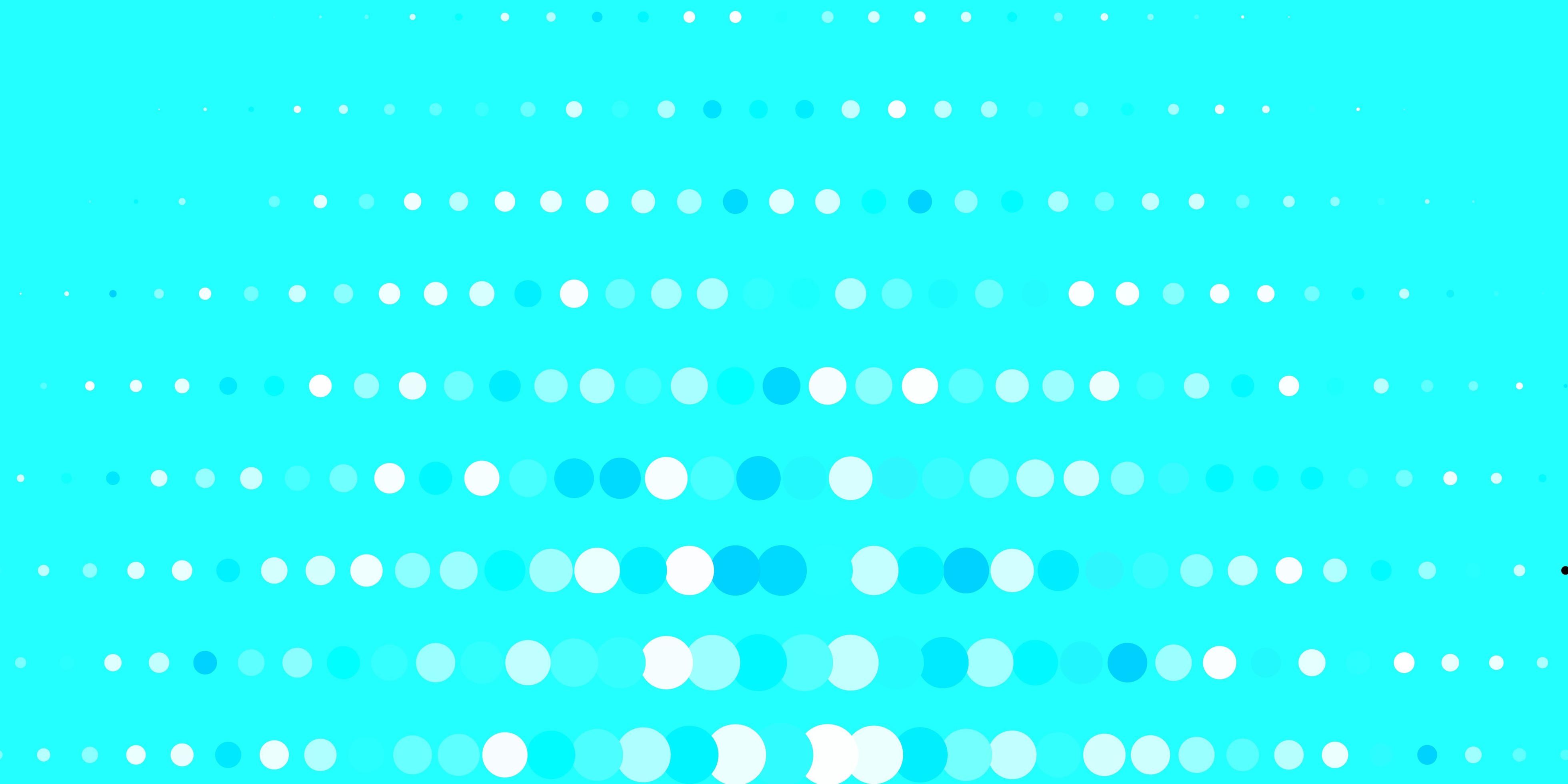 Dark Blue Vector Texture With Disks Colorful Illustration With Gradient Dots In Nature Style
