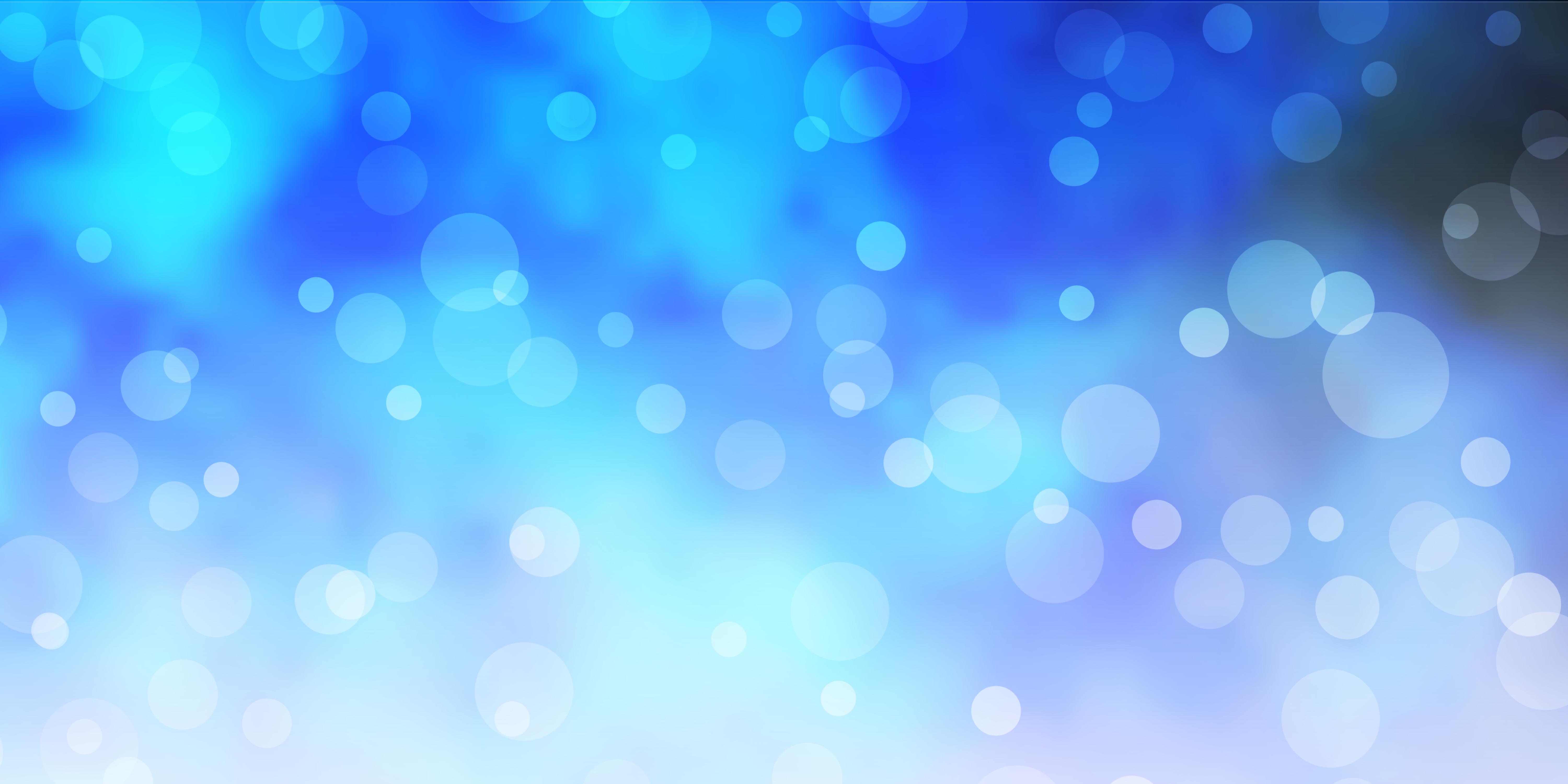 Light Blue Vector Texture With Circles Abstract Colorful Disks On Simple Gradient Background