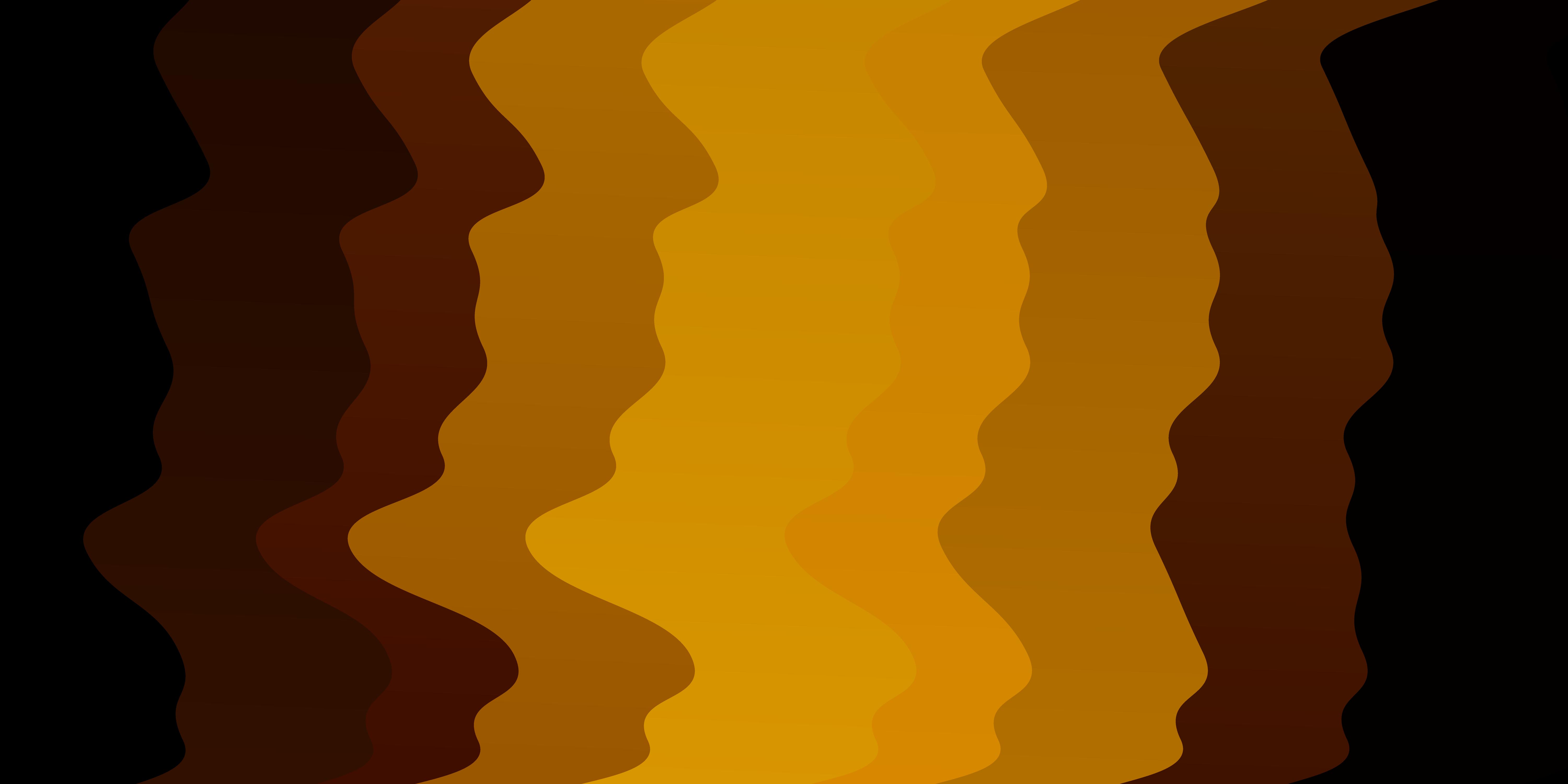 Dark Red Yellow Vector Pattern With Wry Lines Colorful Geometric Sample With Gradient Curves