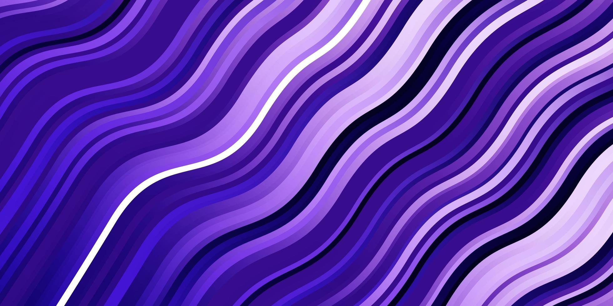 Light Purple Vector Background With Curves Abstract Illustration With Bandy Gradient Lines