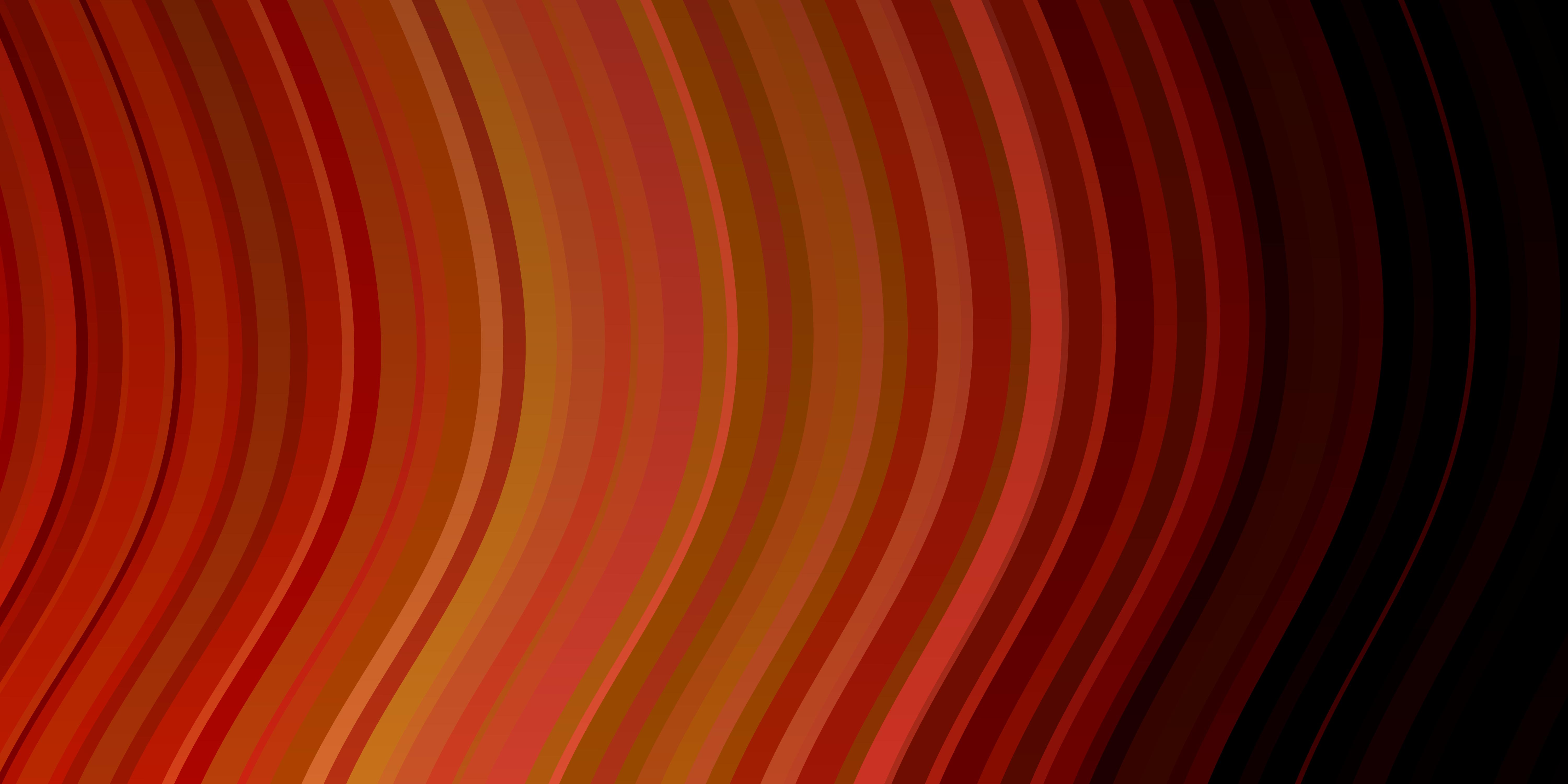 Dark Red Yellow Vector Pattern With Wry Lines Colorful Abstract Illustration With Gradient