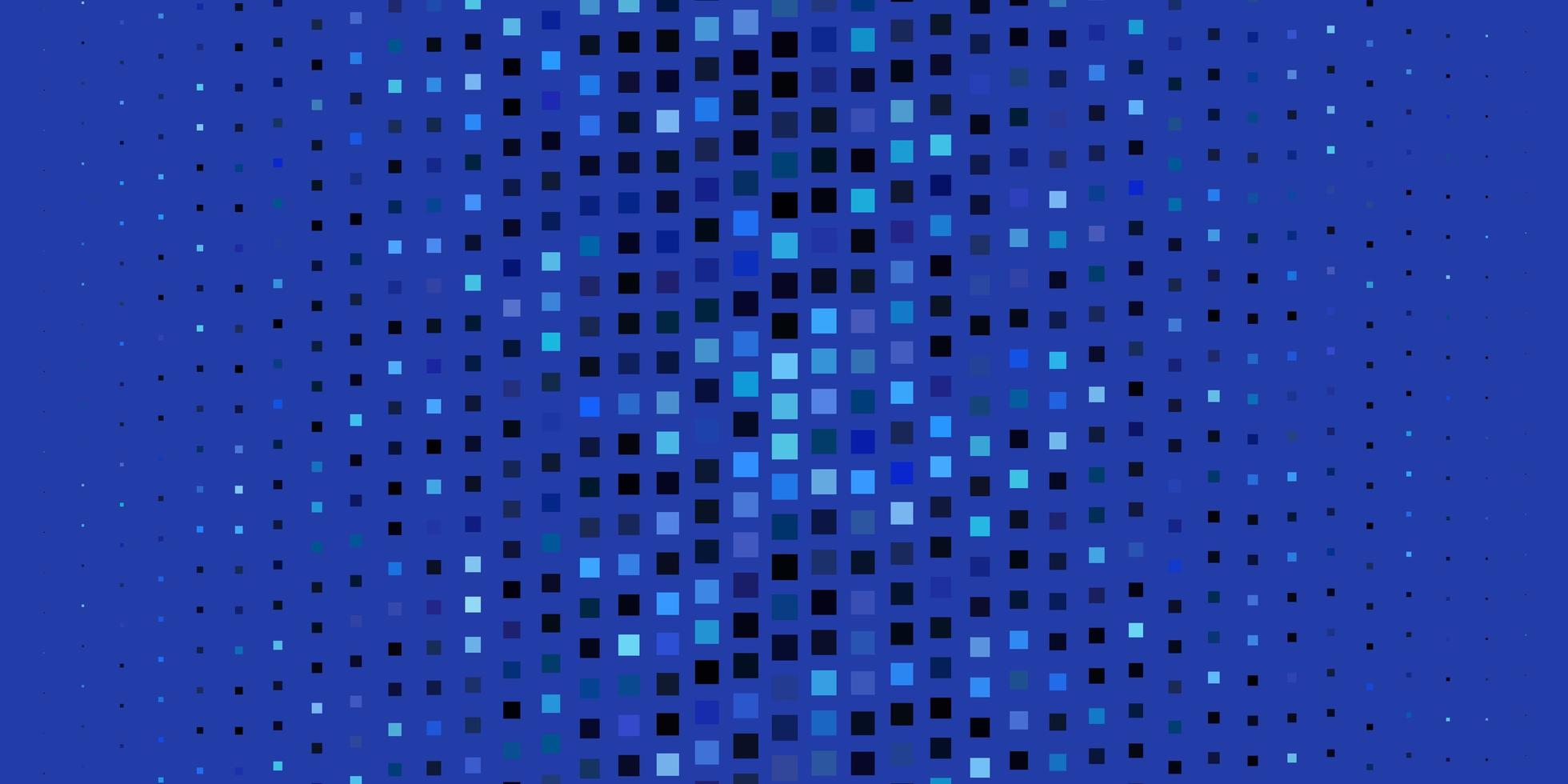 Light BLUE vector template in rectangles. New abstract illustration ...