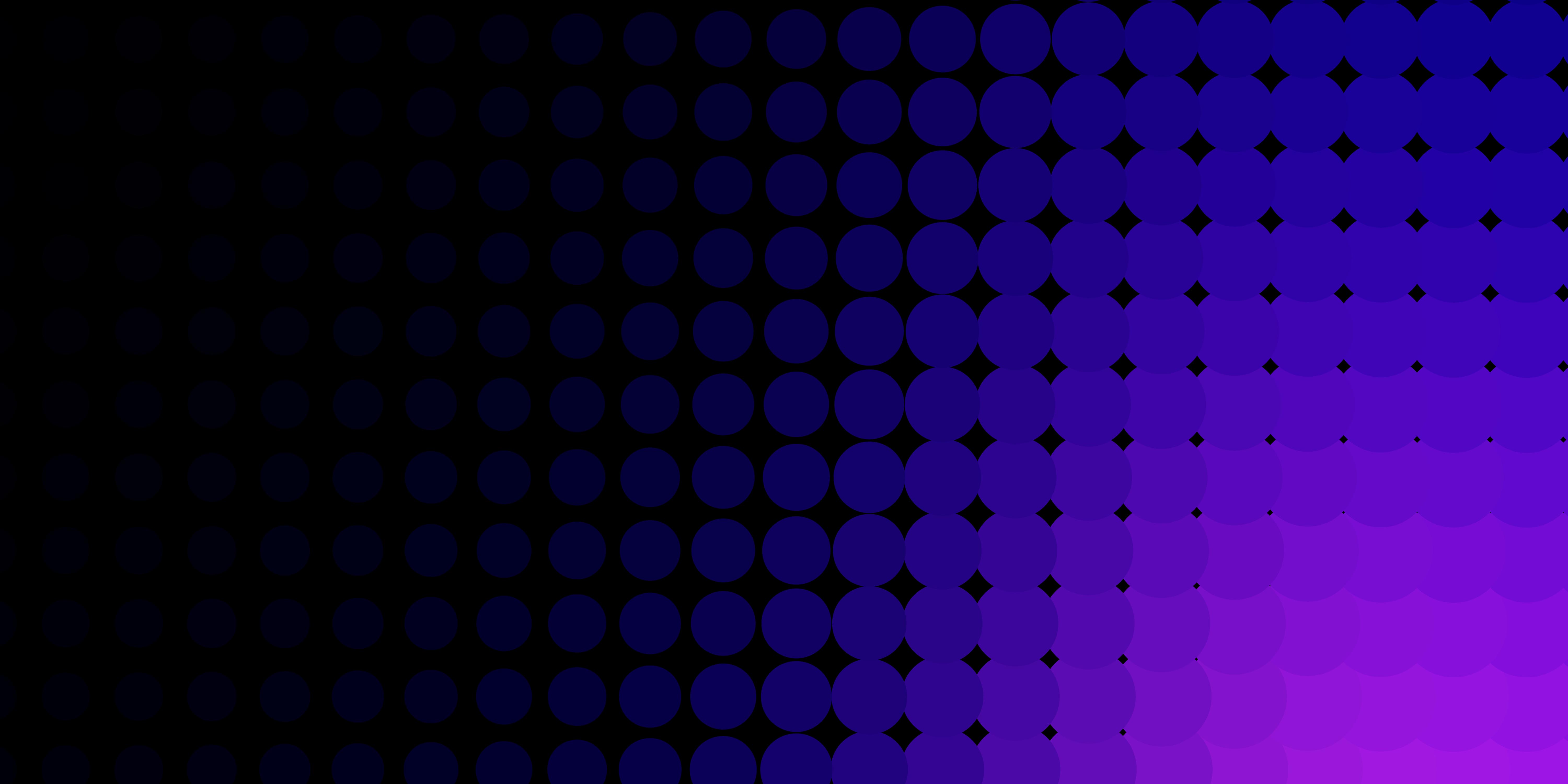 Dark Purple Vector Backdrop With Circles Abstract Colorful Disks On Simple Gradient Background