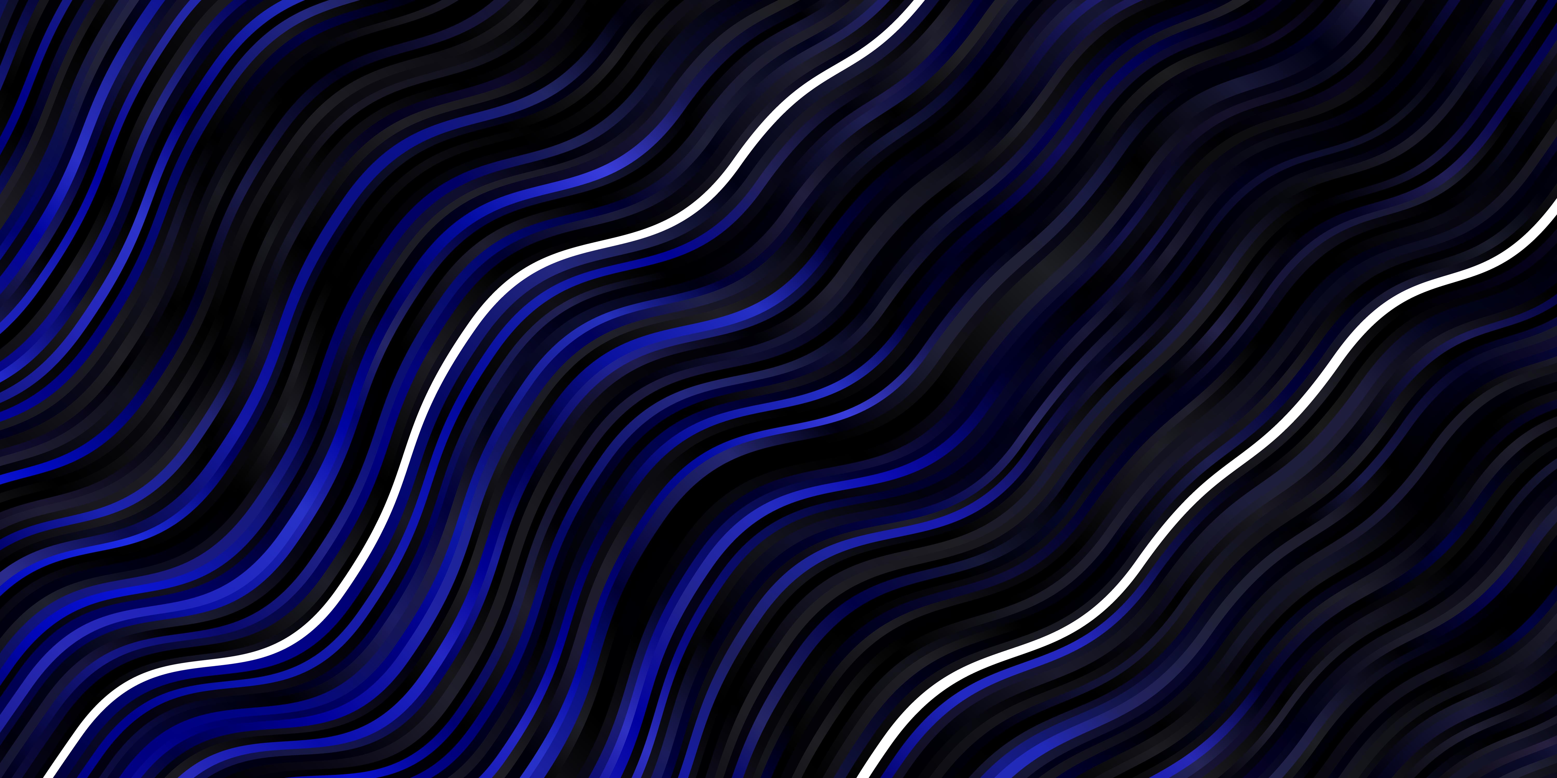 Dark Purple Vector Backdrop With Bent Lines Illustration In Abstract Style With Gradient Curved