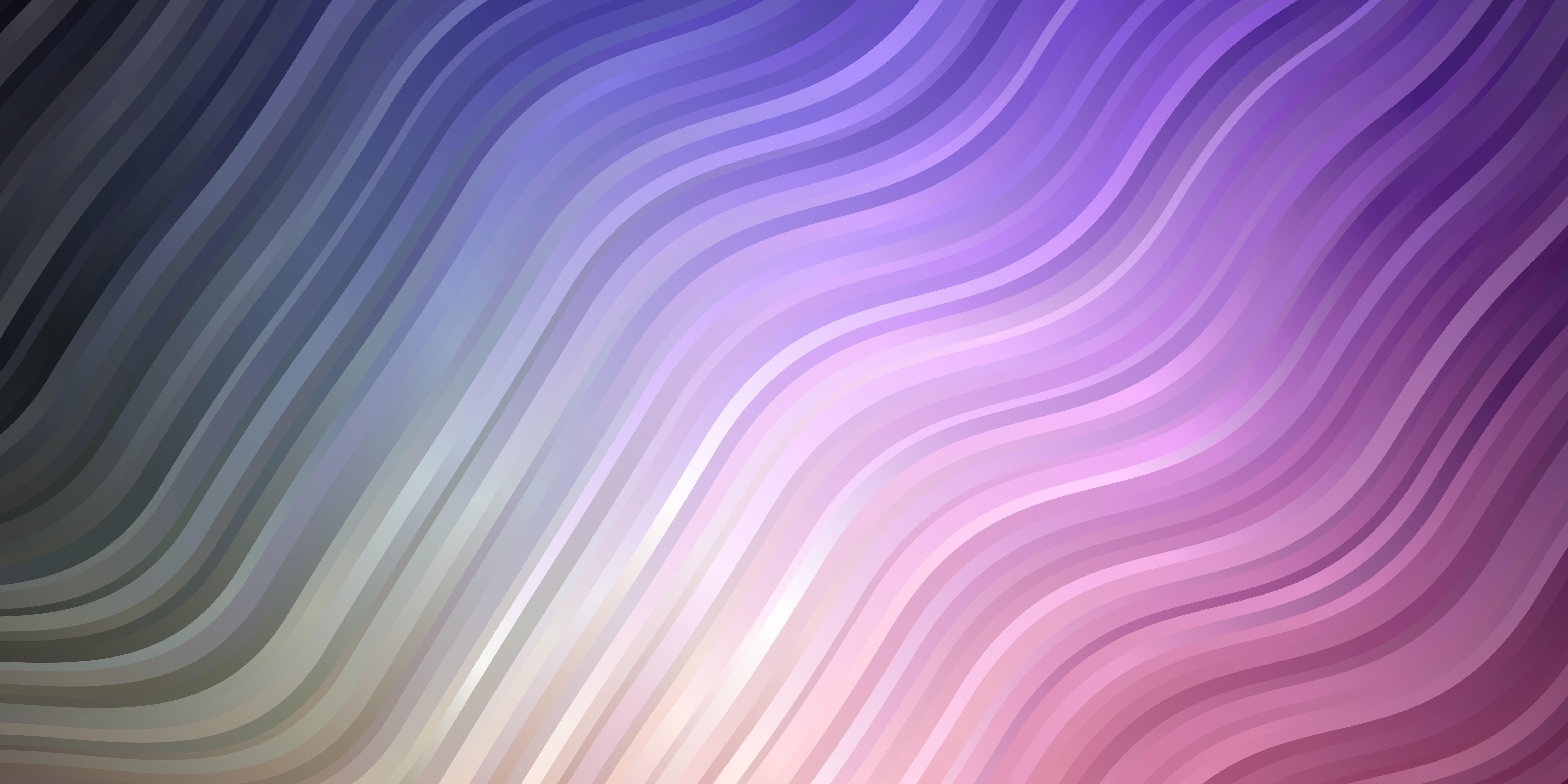 Dark Pink Green Vector Pattern With Lines Colorful Illustration With