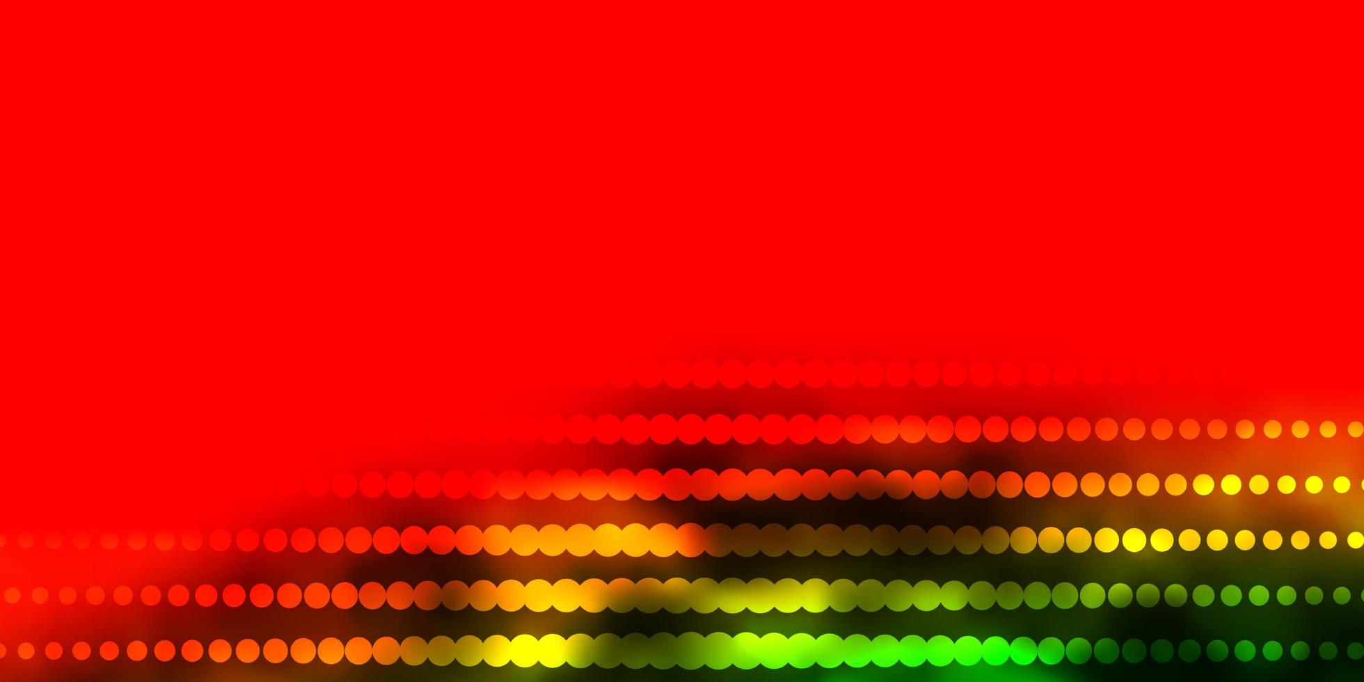 Dark Multicolor Vector Layout With Circles Colorful Illustration With Gradient Dots In Nature