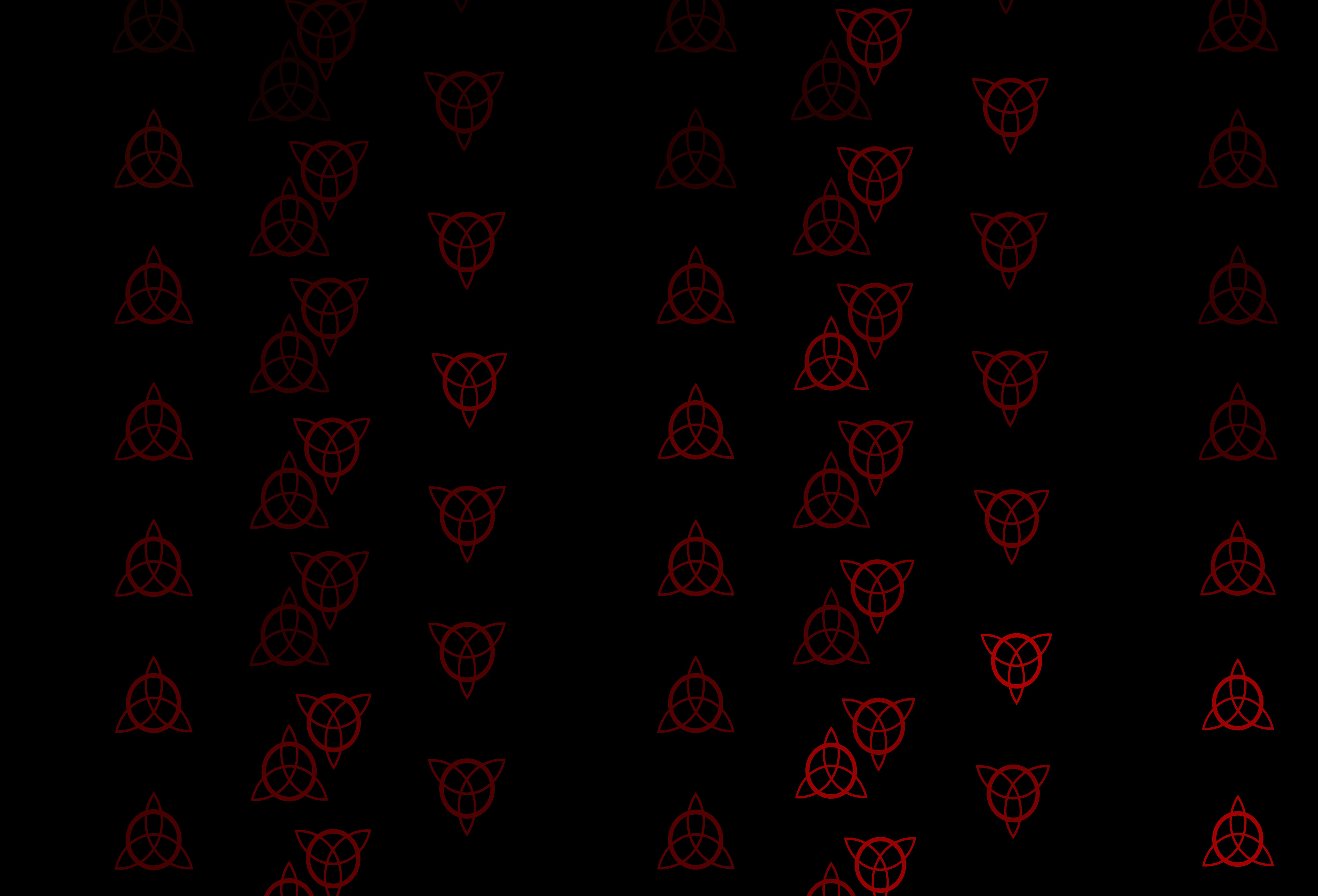 Dark Brown vector pattern with magic elements. 2766643 Vector Art at ...