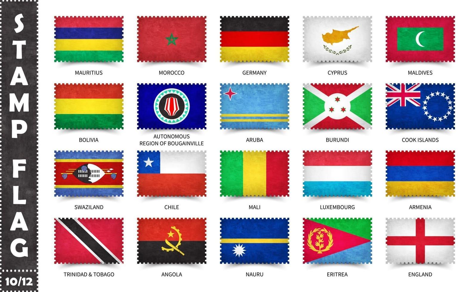 French Speaking Countries Flags