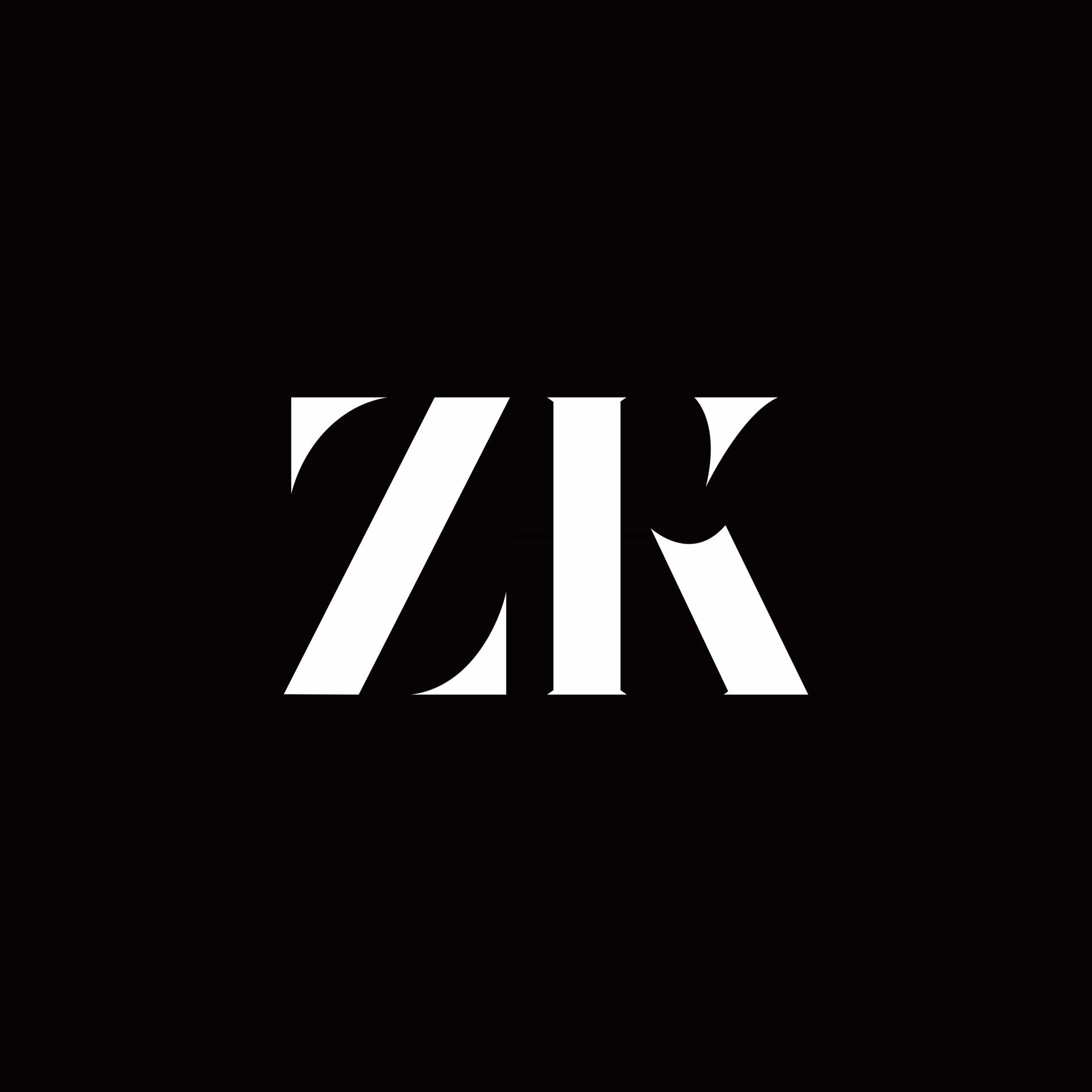 ZK Logo Letter Initial Logo Designs Template 2768102 Vector Art at Vecteezy