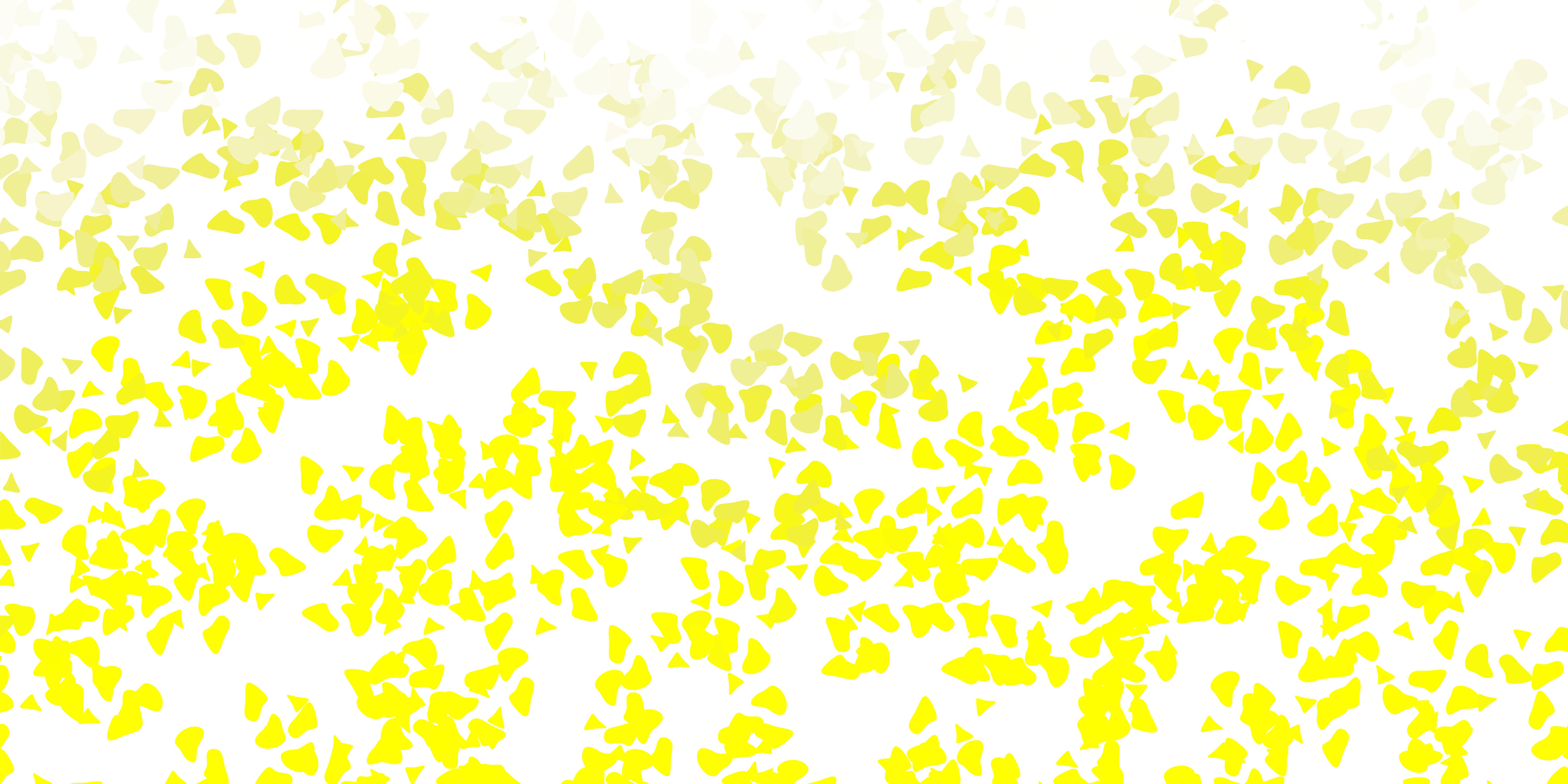 Light Yellow Vector Background With Random Forms 2768536 Vector Art At Vecteezy