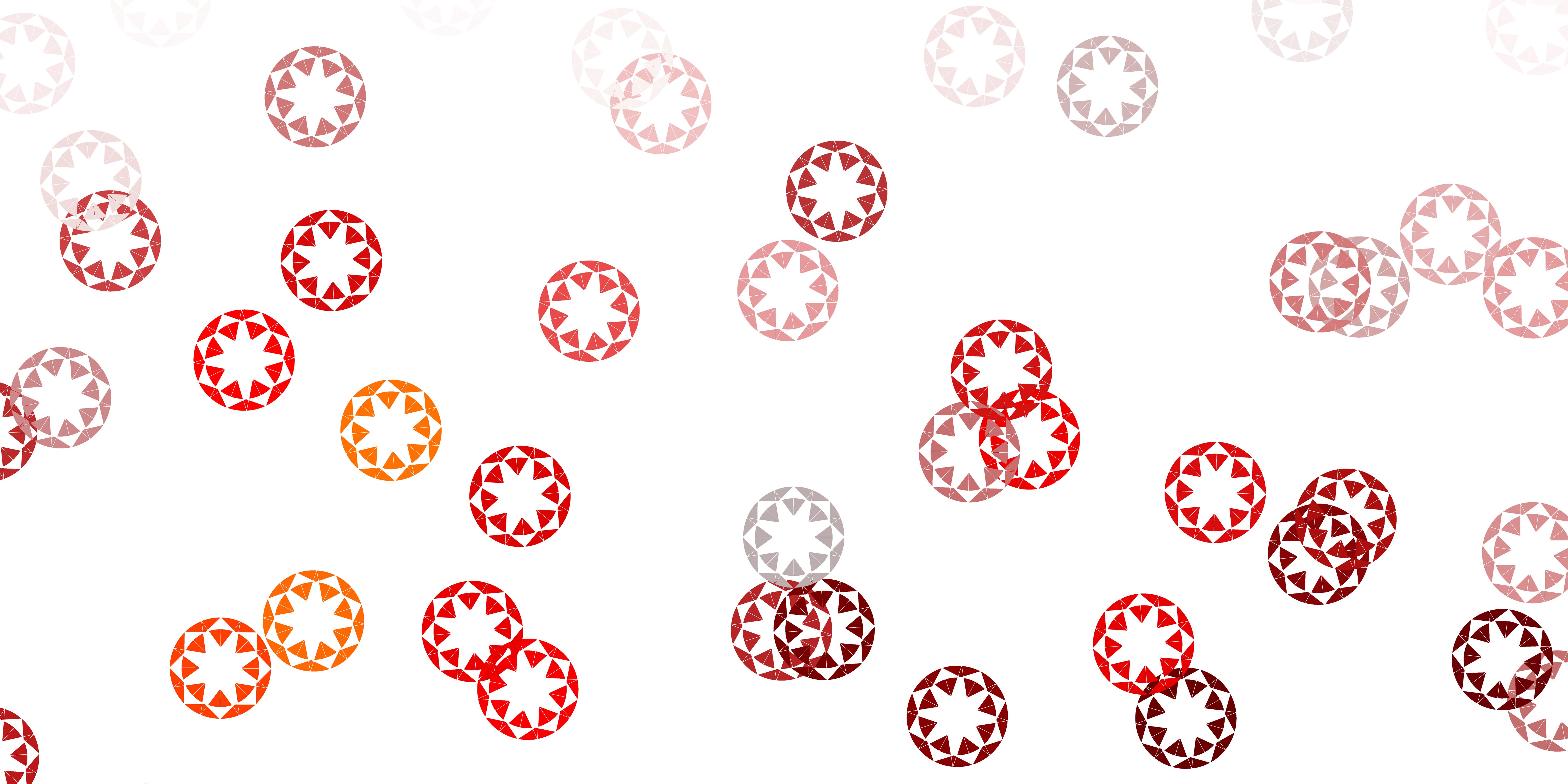 Light Orange Vector Texture With Disks 2771001 Vector Art At Vecteezy