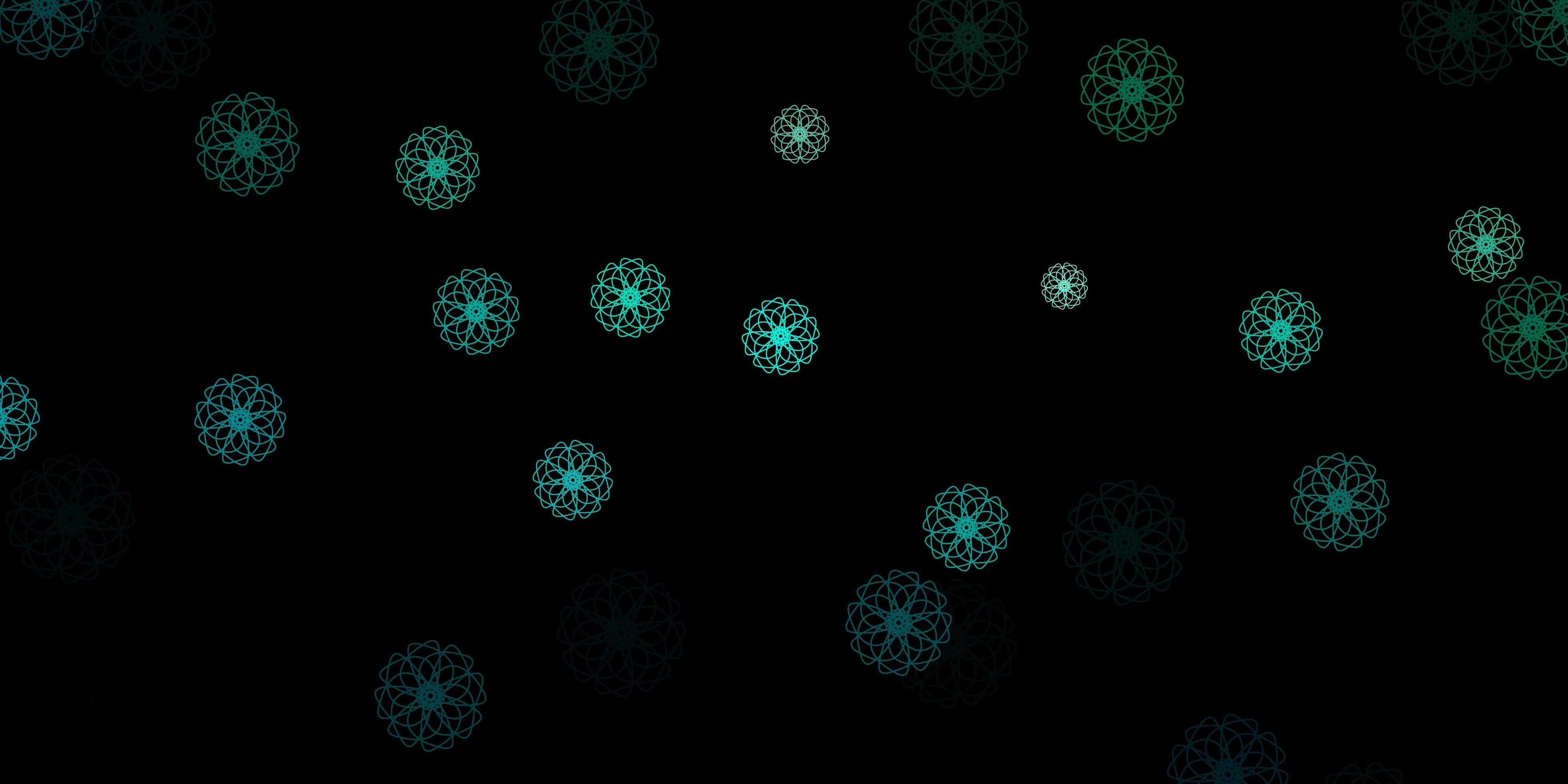 Dark Green Vector Backdrop With Chaotic Shapes 2771235 Vector Art At