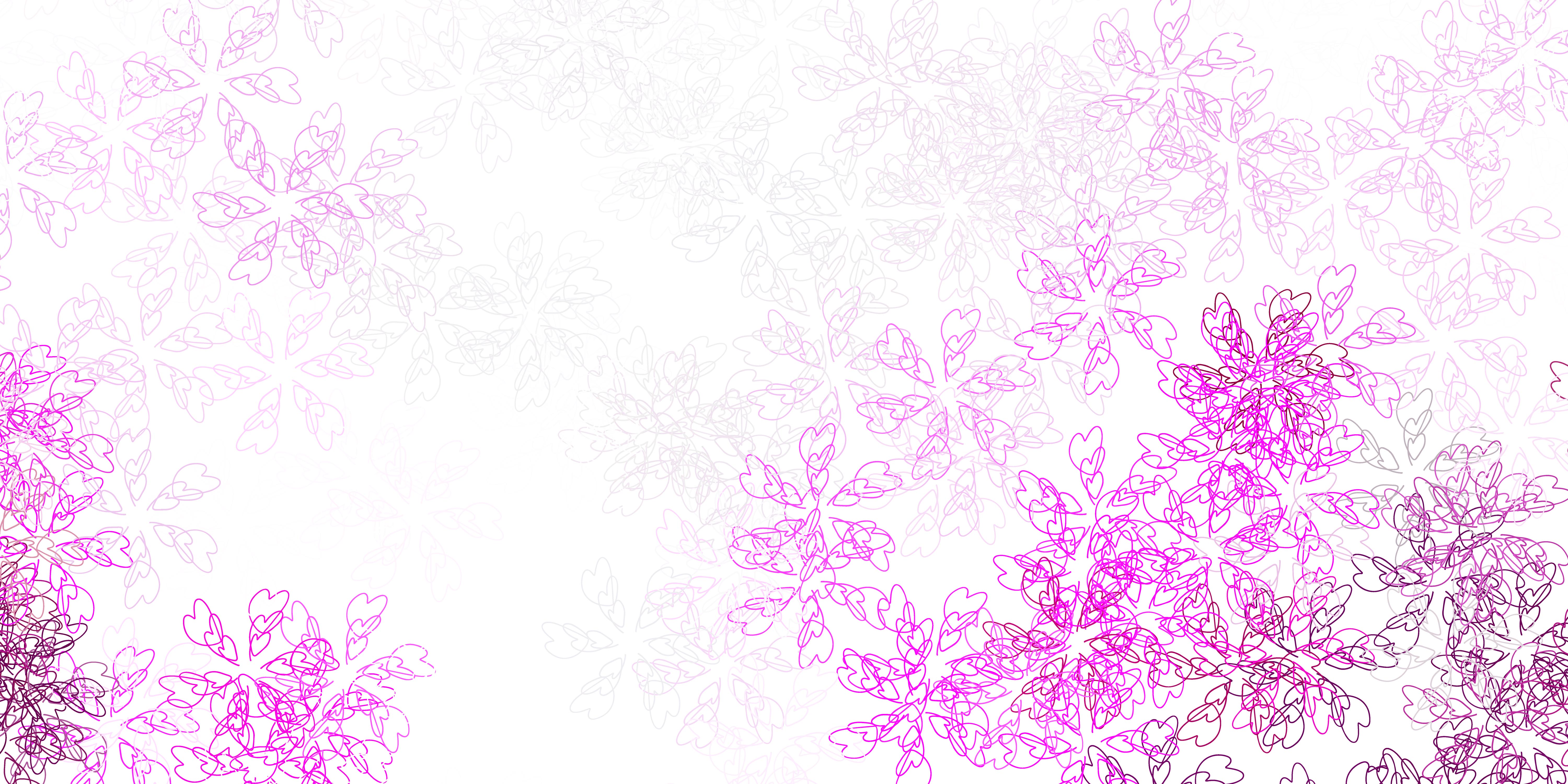 Light pink vector abstract background with leaves. 2775093 Vector Art ...