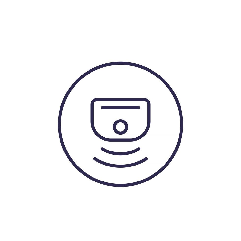 Sensor vector line icon 2775122 Vector Art at Vecteezy