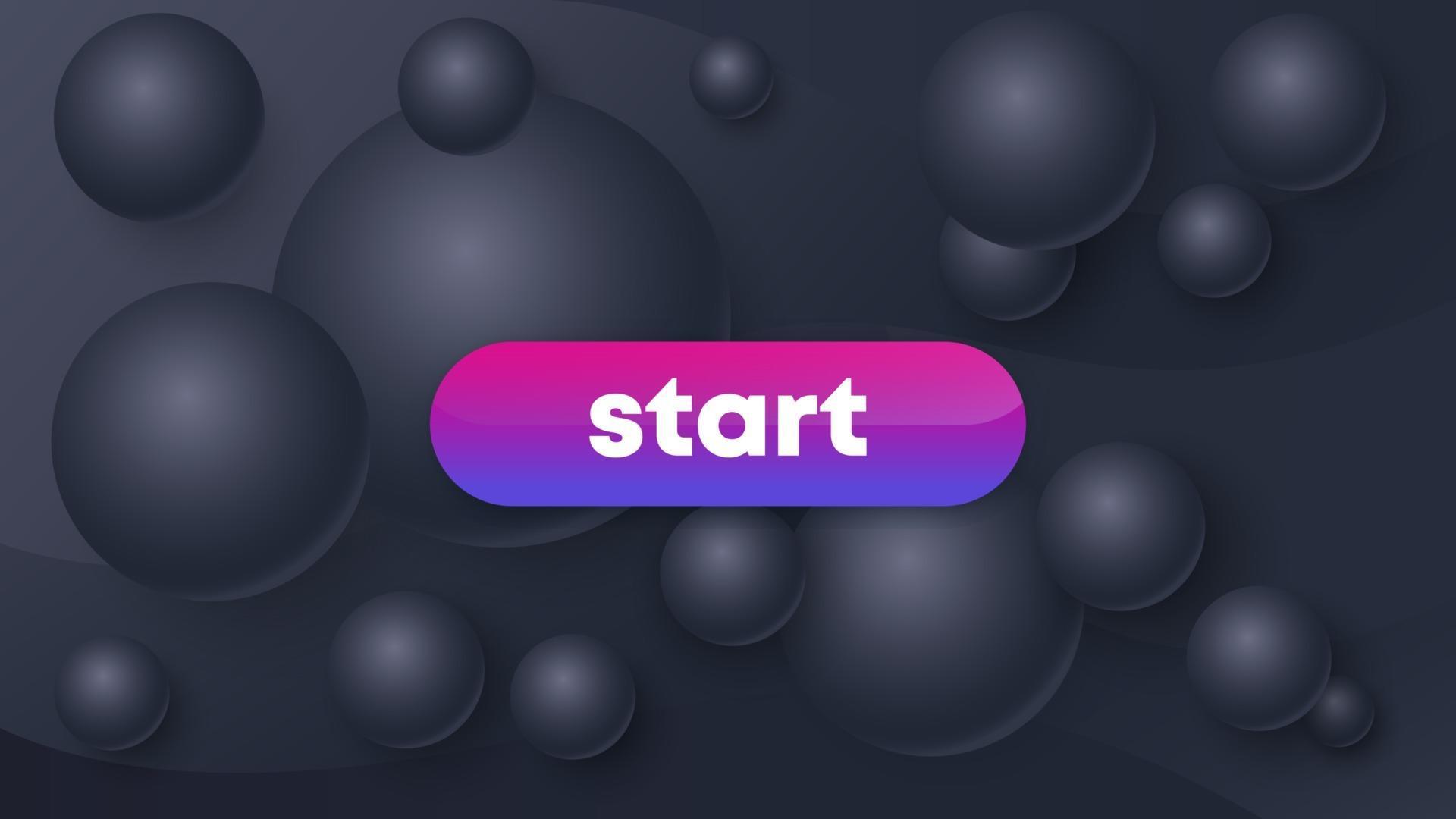 Start game button on abstract dark background 2775469 Vector Art at ... Start game button on abstract dark background 2775469 Vector Art at ...