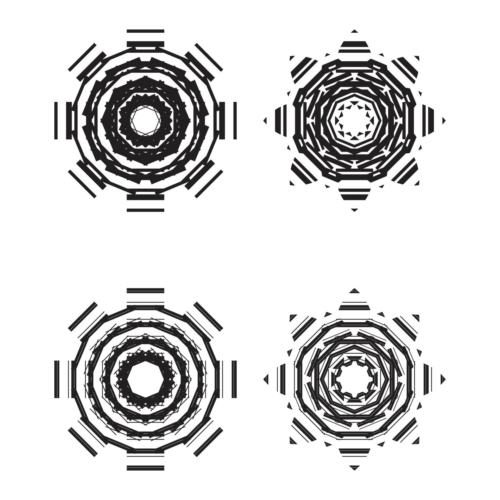 Set circular decorative design 2781242 Vector Art at Vecteezy