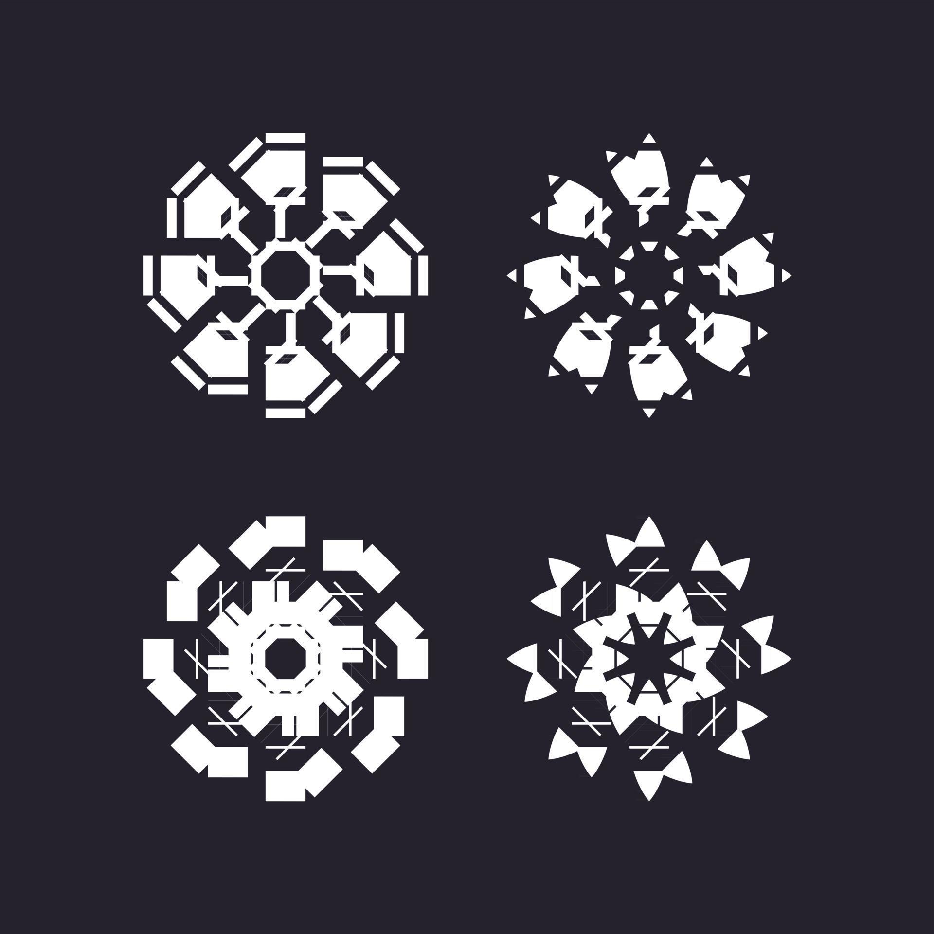 Set circular decorative design 2781256 Vector Art at Vecteezy