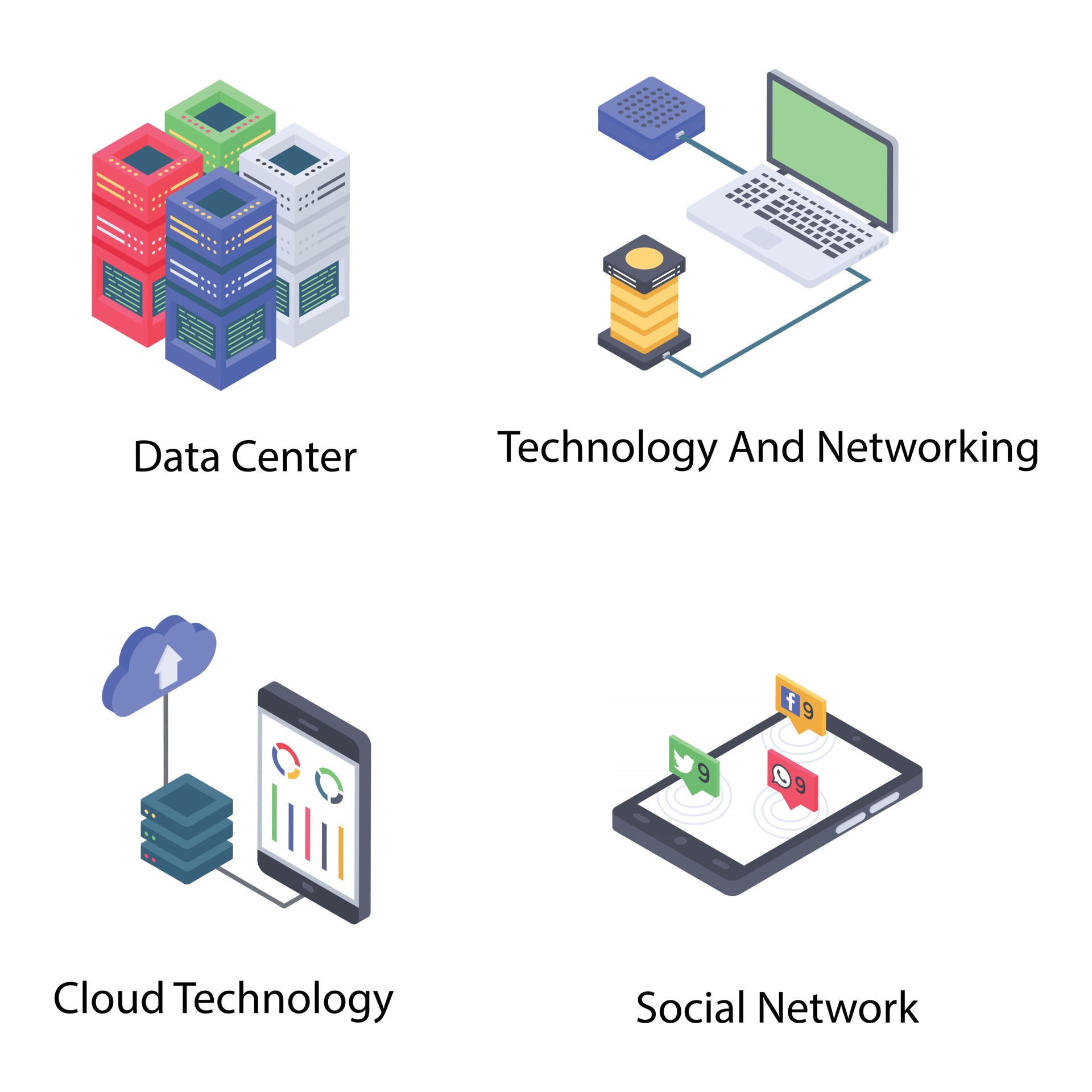 Trending Networking Elements 2781708 Vector Art at Vecteezy