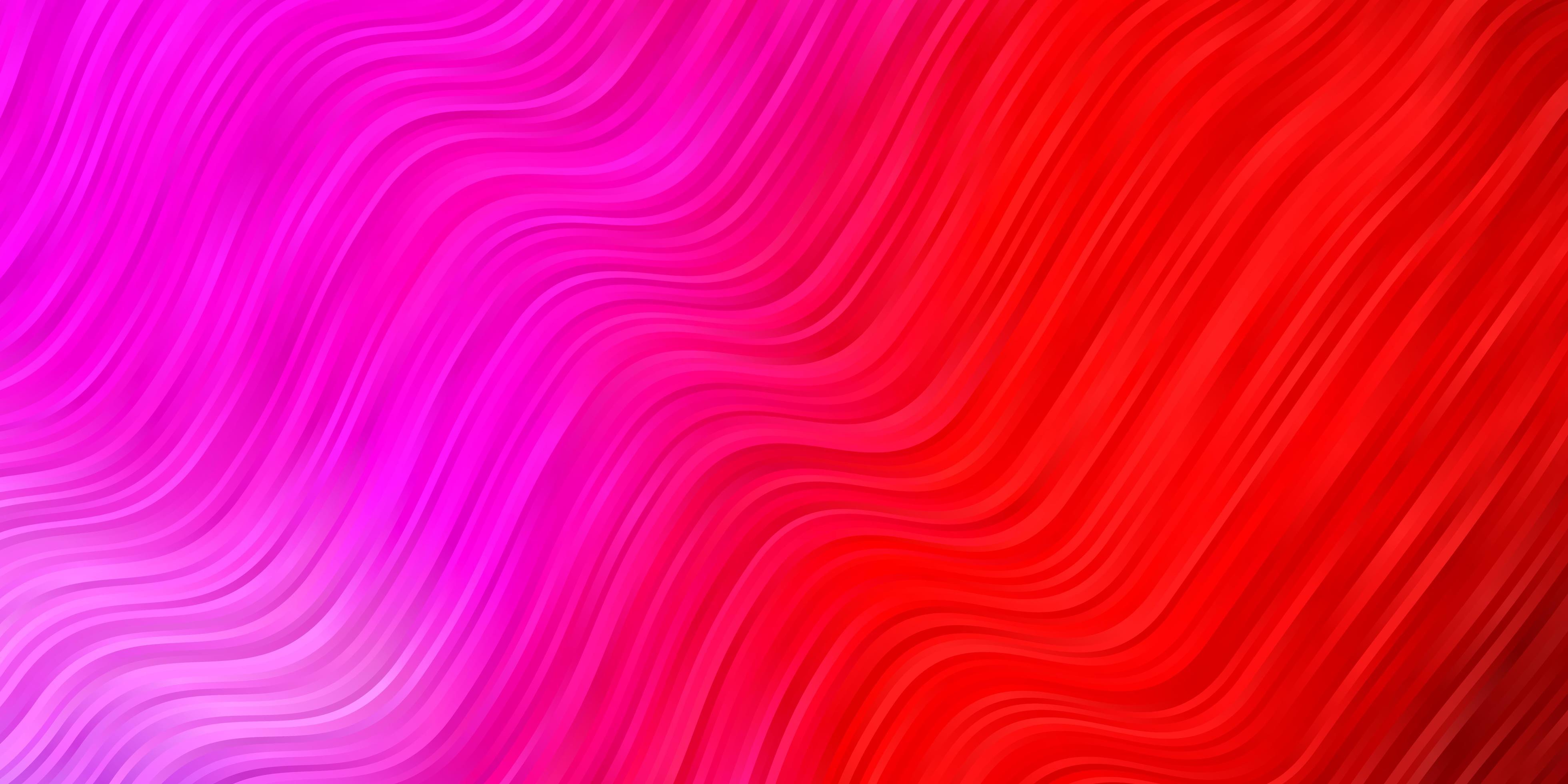 Light Blue Red Vector Background With Bent Lines Colorful Geometric Sample With Gradient