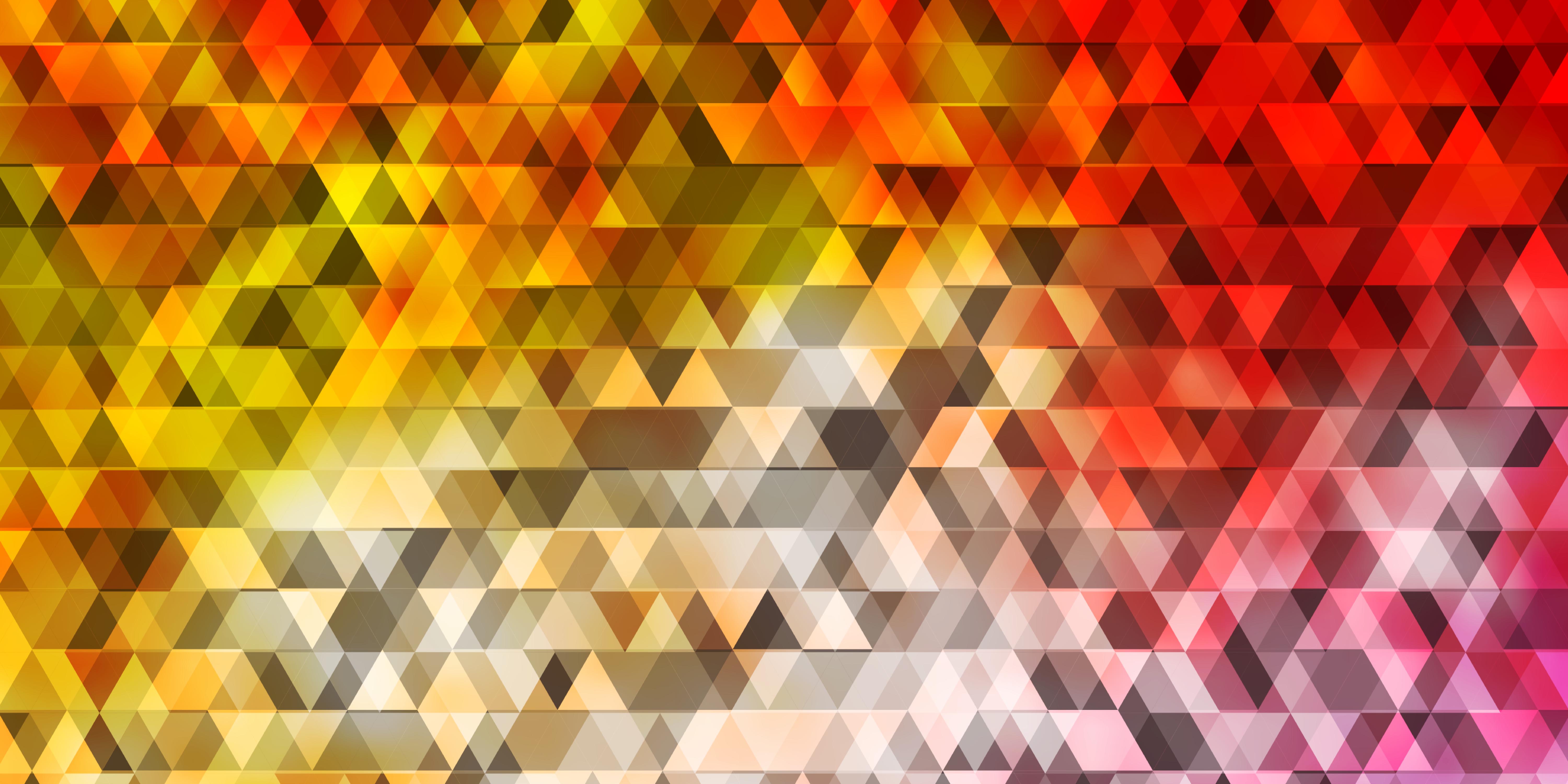 Light Orange Vector Layout With Lines Triangles 2785017 Vector Art At Vecteezy