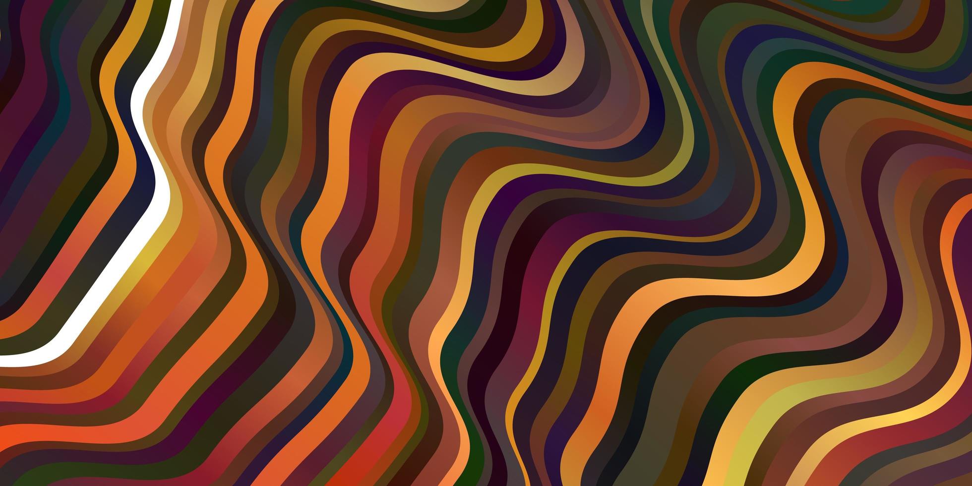 Dark Orange Vector Pattern With Wry Lines 2785264 Vector Art At Vecteezy