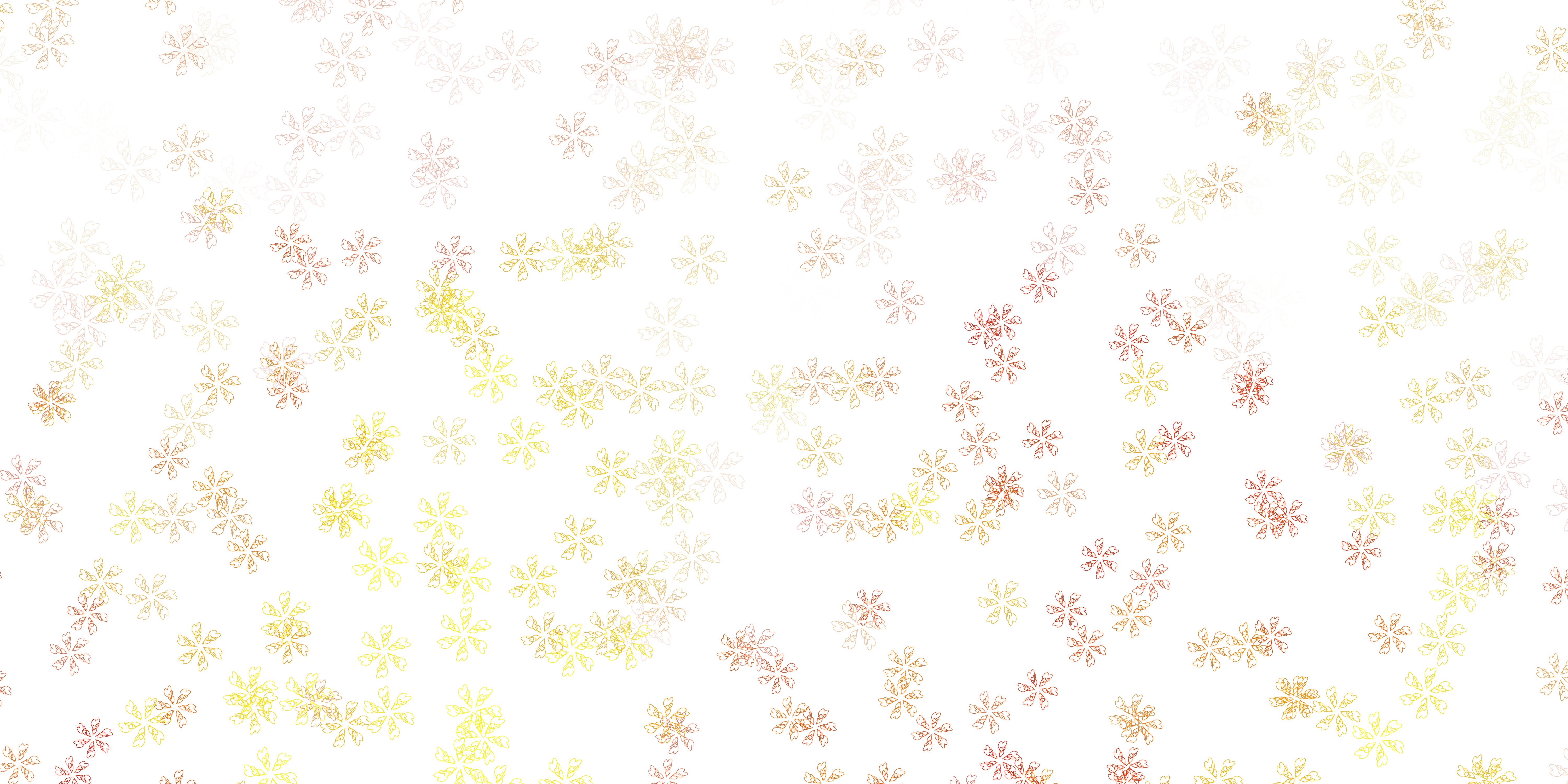 Light Orange Vector Abstract Background With Leaves 2787893 Vector Art At Vecteezy