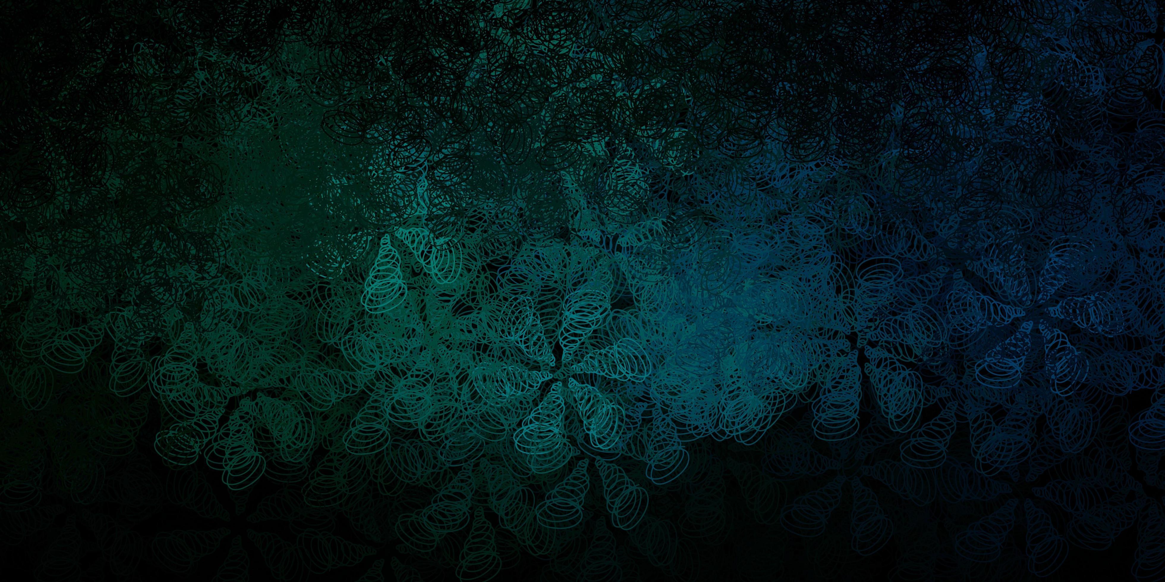 Dark Green Vector Pattern With Spheres 2788344 Vector Art At Vecteezy