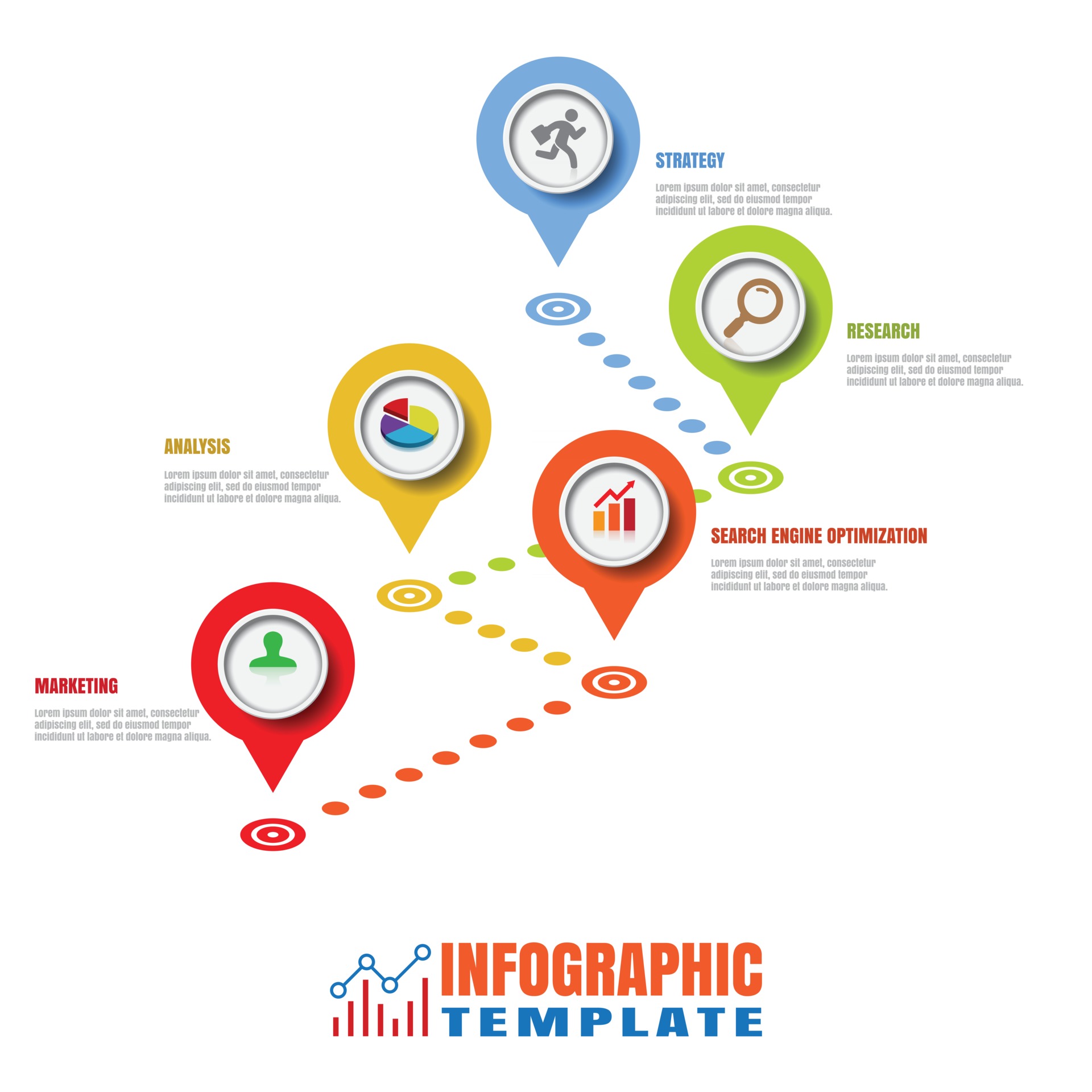 Business roadmap timeline infographic pointers design for abstract ... Business roadmap timeline infographic pointers design for abstract ...