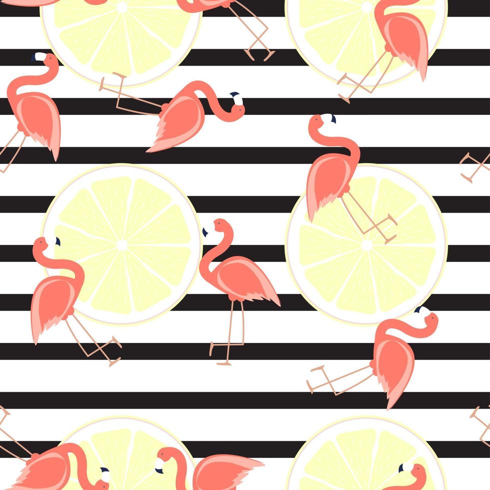 Cute Seamless Flamingo Pattern Vector Illustration 2791699 Vector Art ... Cute Seamless Flamingo Pattern Vector Illustration 2791699 Vector Art ...