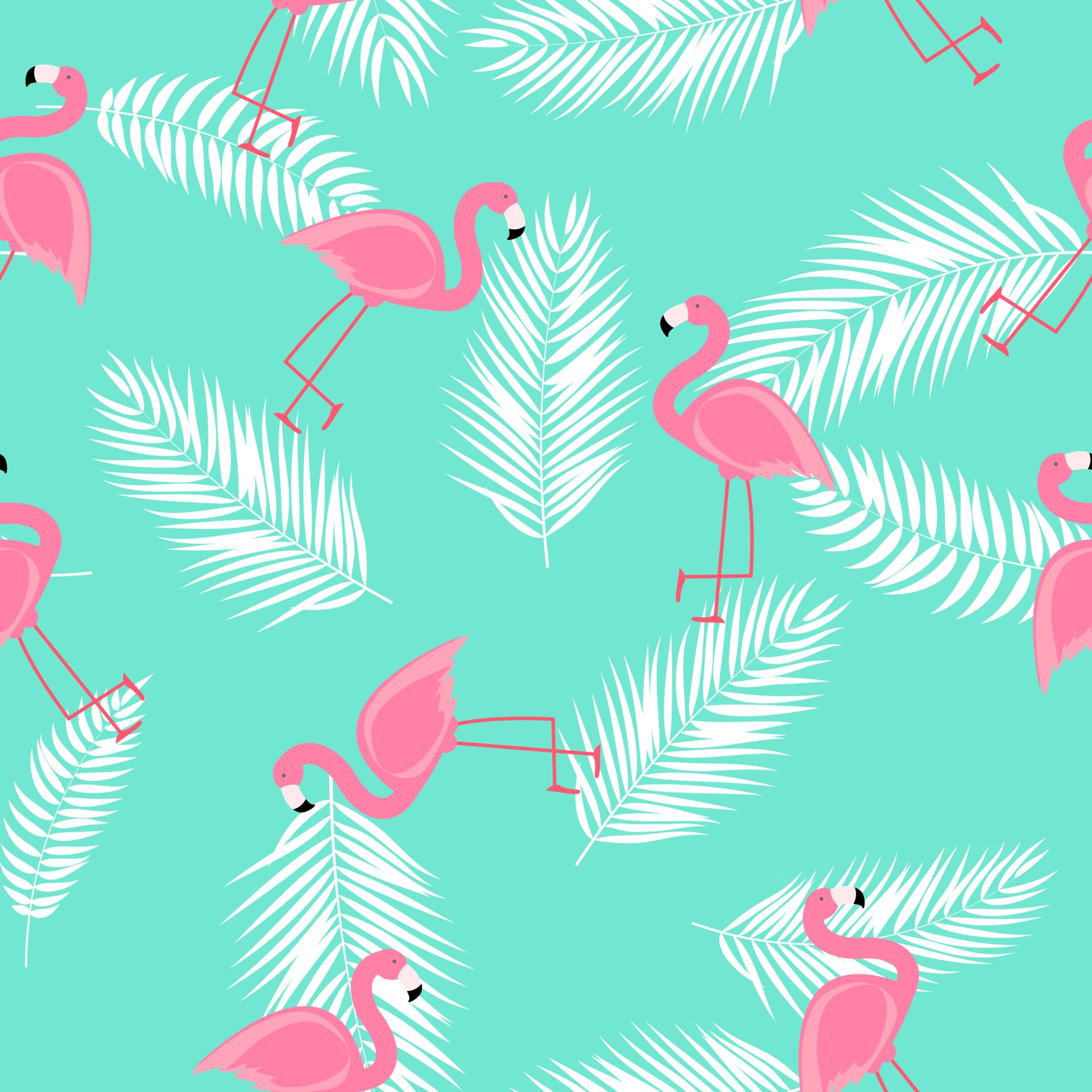 Cute Seamless Flamingo Pattern Vector Illustration 2791718 Vector Art ... Cute Seamless Flamingo Pattern Vector Illustration 2791718 Vector Art ...