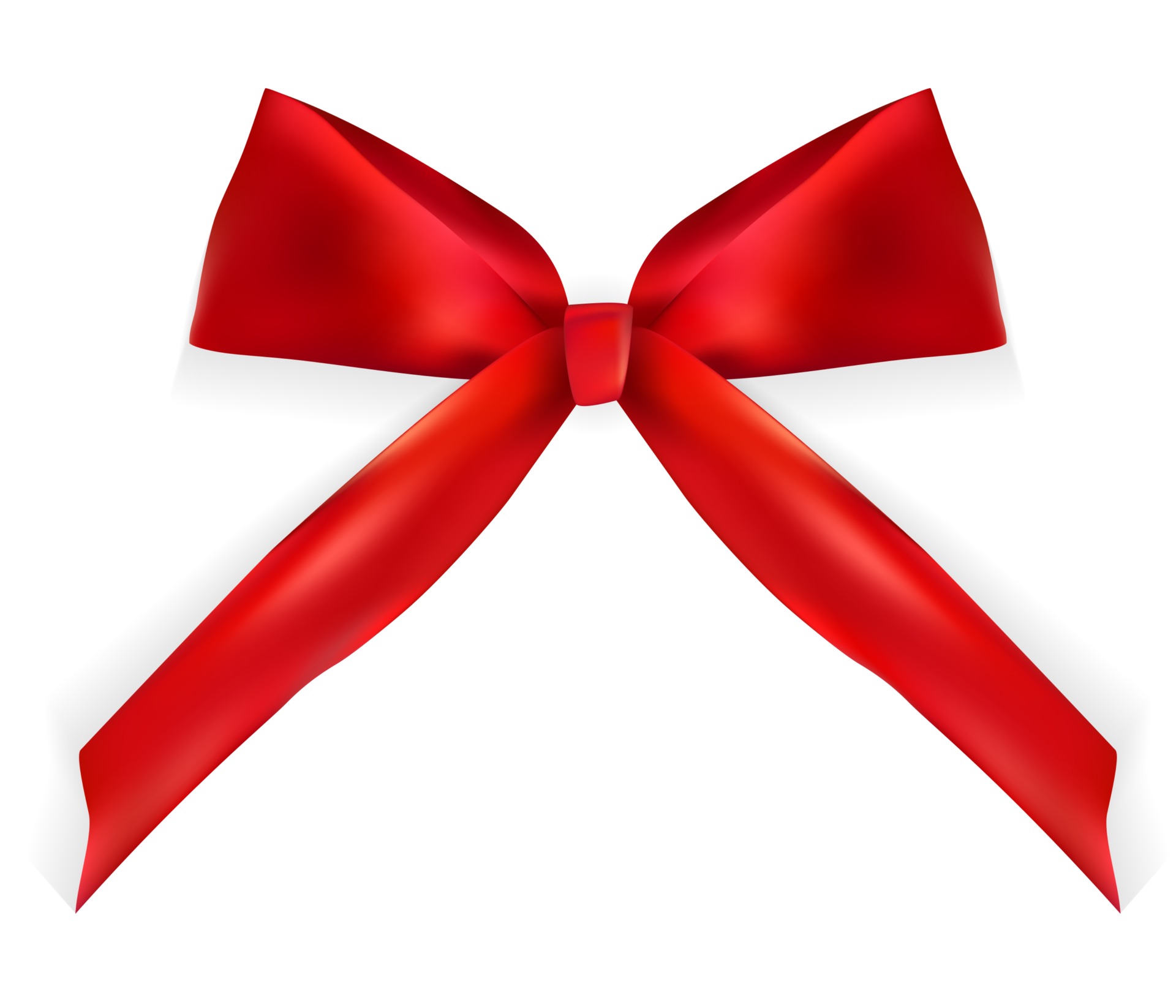Design Product Red Ribbon and Bow. 3D Realistic Vector Illustration ...