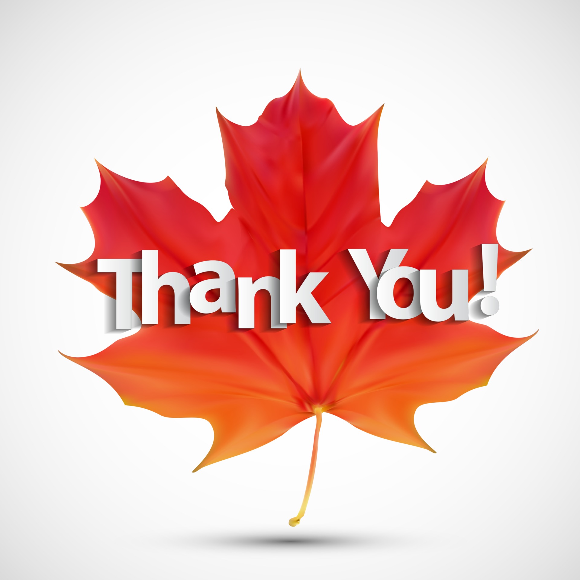 Paper art of thank you lettering background. Vector Illustration 2795298 Vector Art at Vecteezy