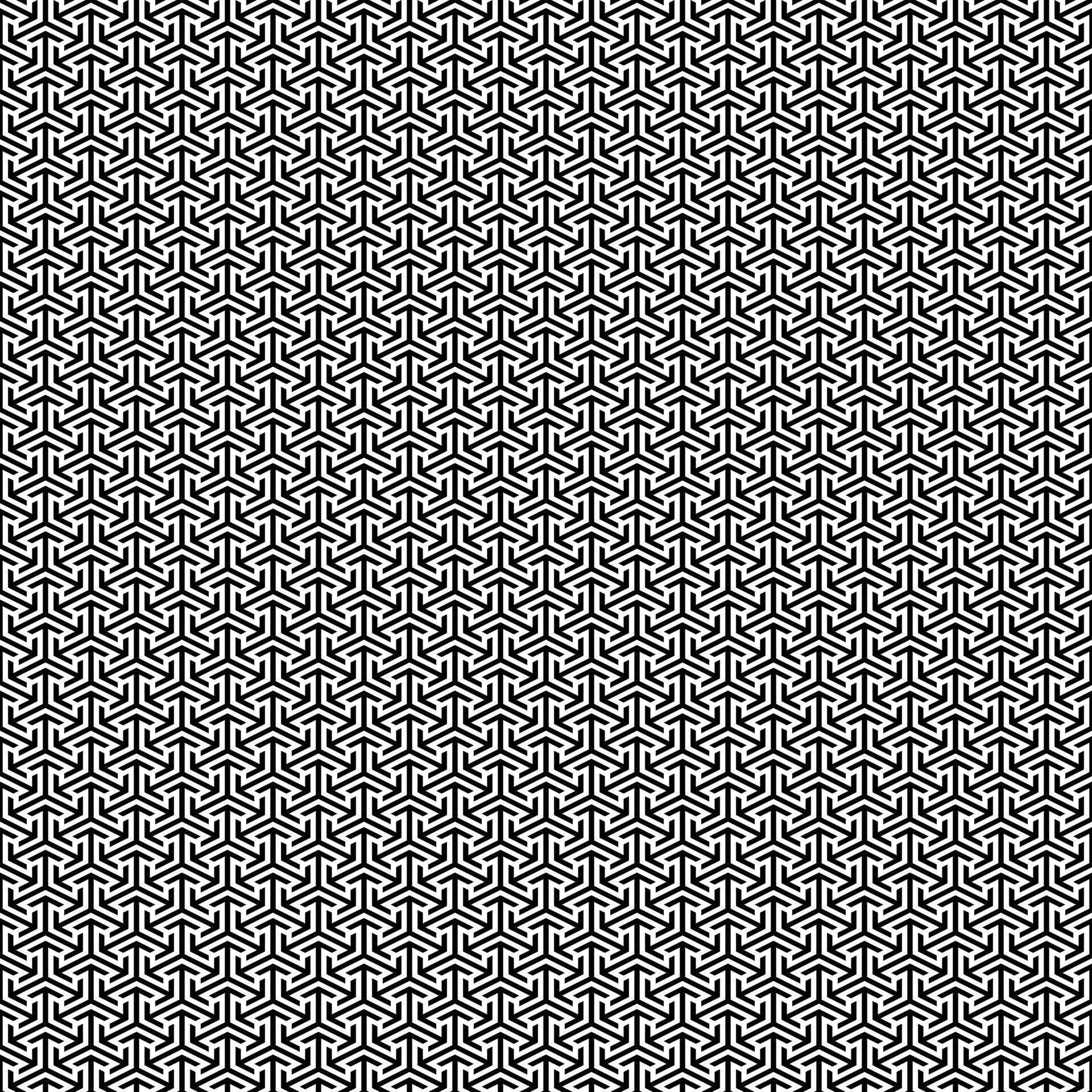 black white interlocking arrow shapes seamless pattern 2795907 Vector Art at Vecteezy