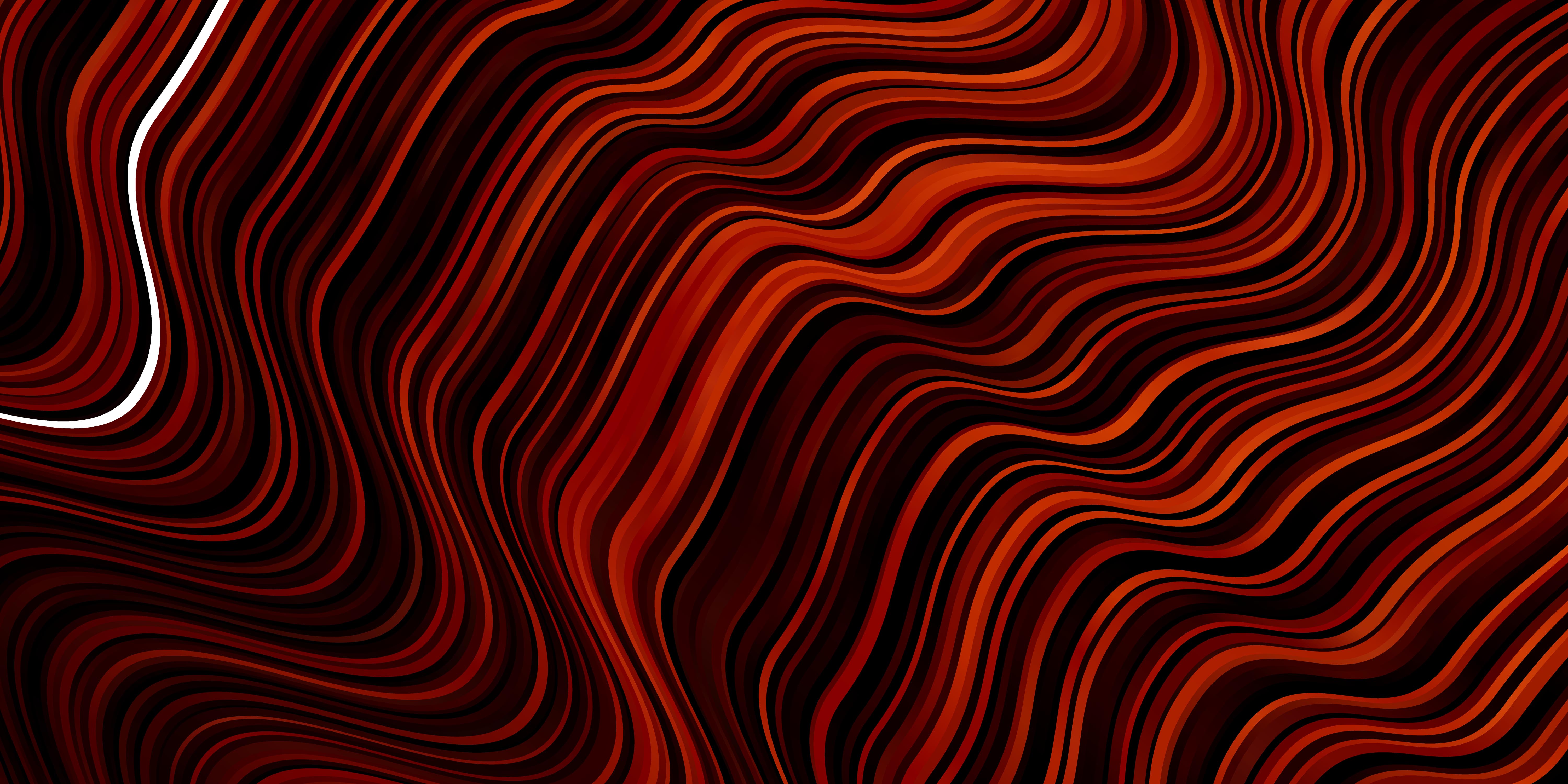 Light Red Vector Background With Bent Lines Abstract Illustration With Bandy Gradient Lines