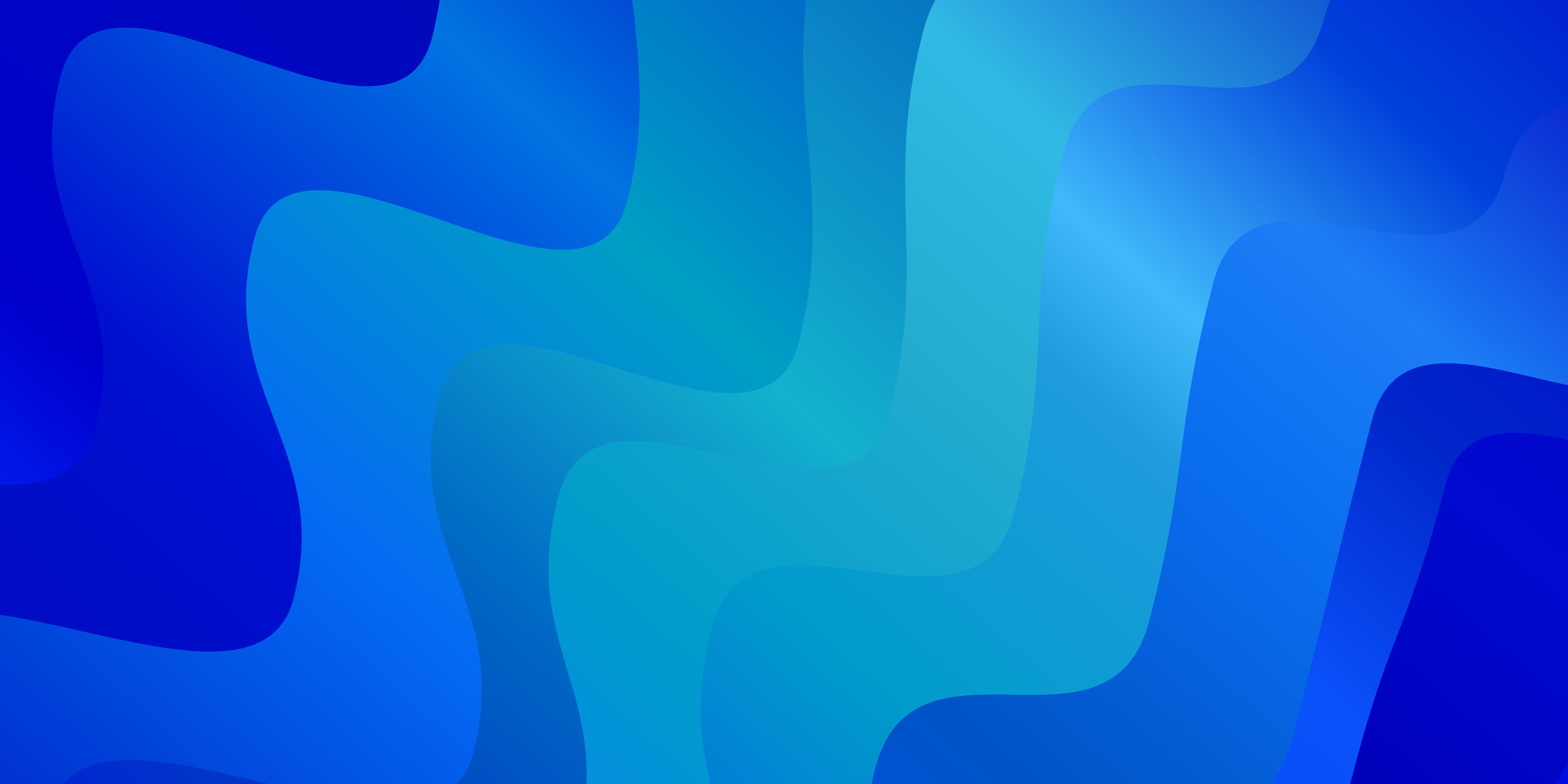 Light Blue Vector Background With Curved Lines Illustration In Halftone Style With Gradient