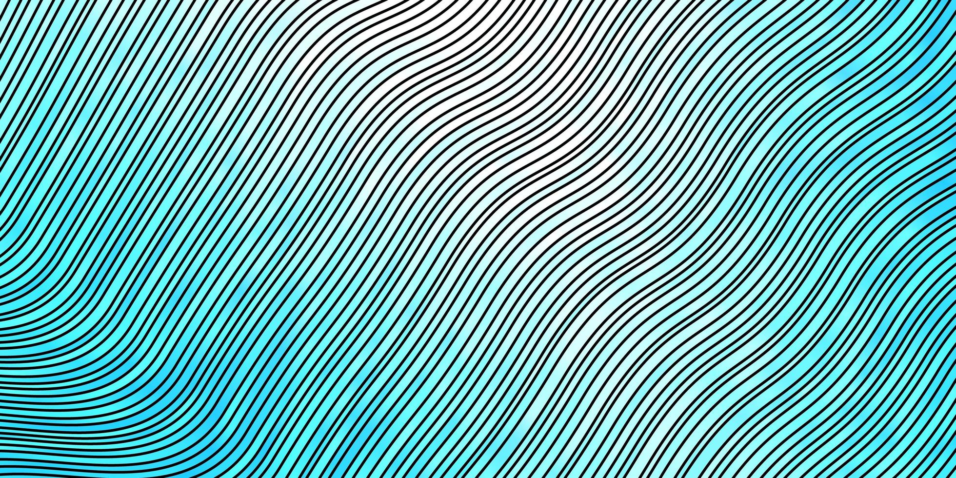 Light Blue Vector Layout With Circular Arc Illustration In Abstract Style With Gradient Curved