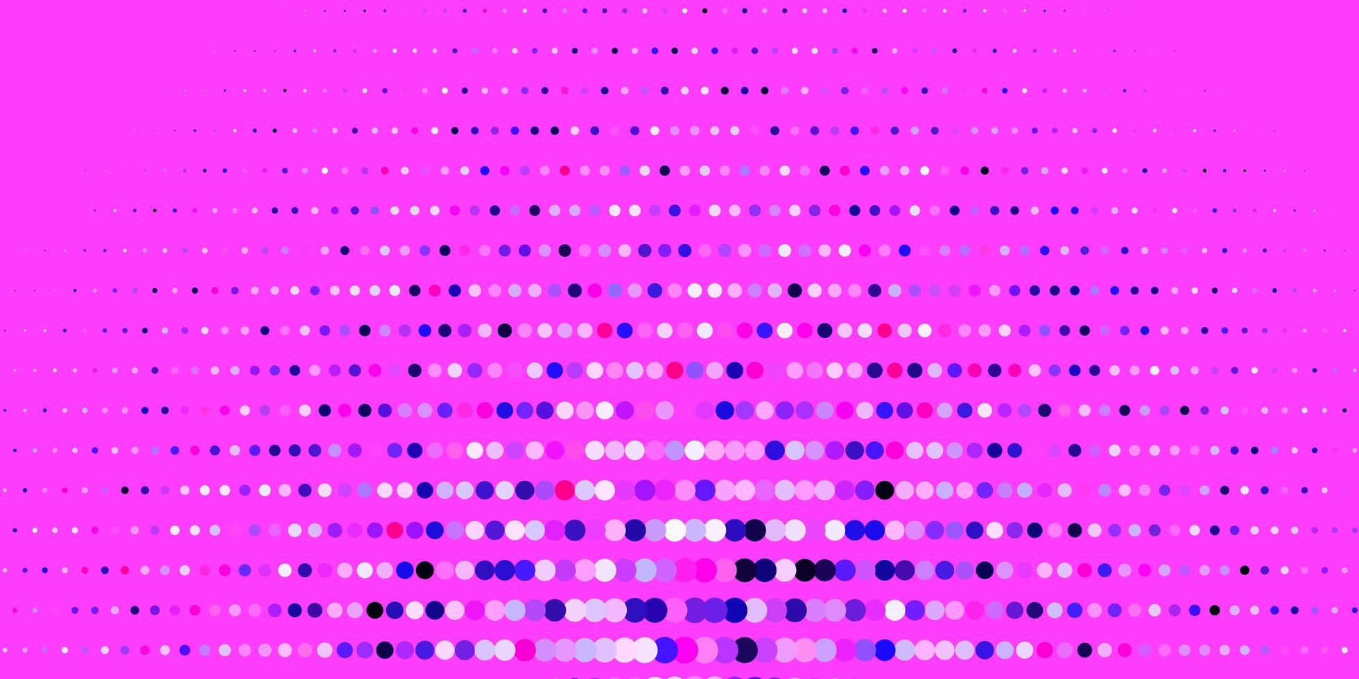 Dark Purple Pink Vector Texture With Disks Abstract Colorful Disks On Simple Gradient