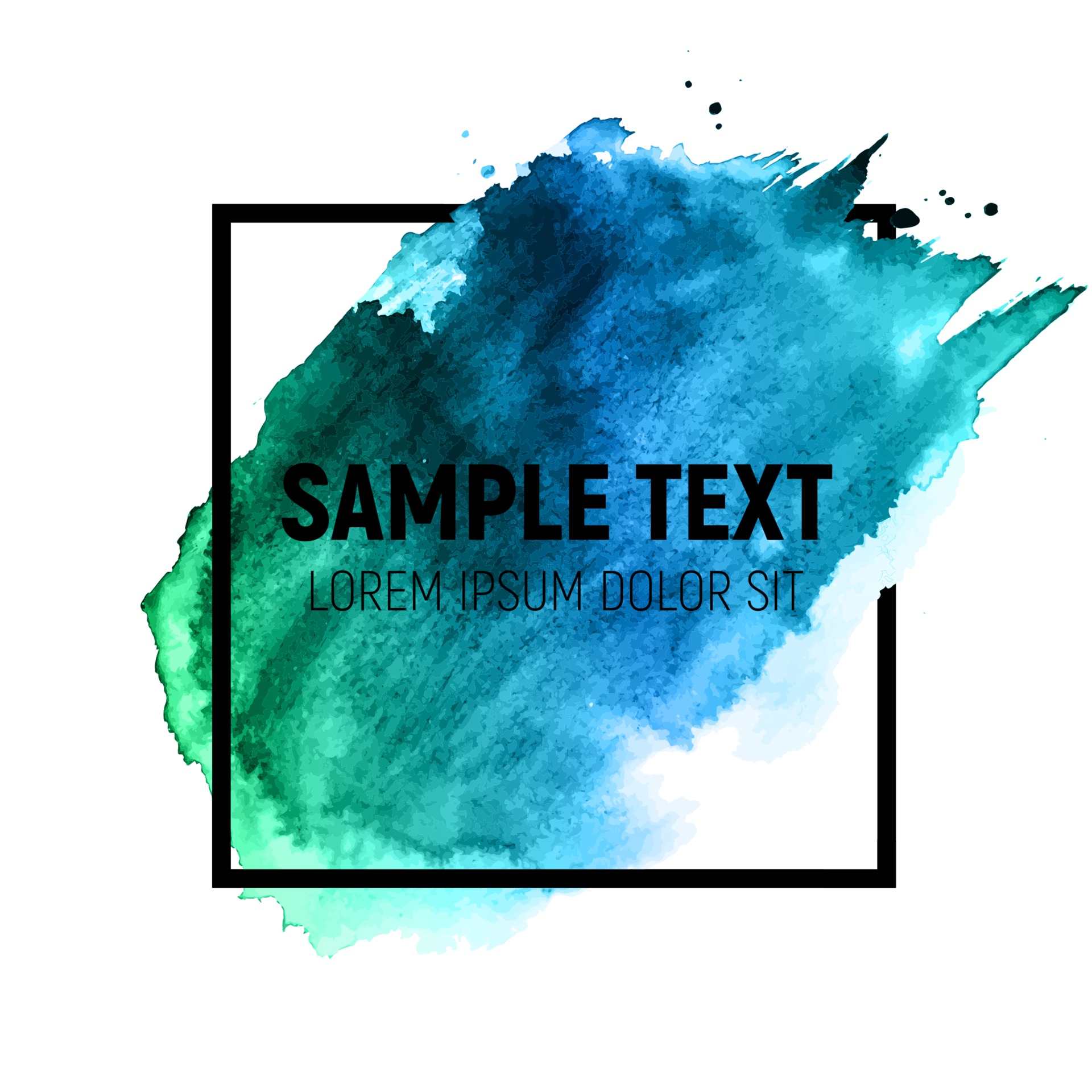 Watercolor Brush Strokes Vector Art, Icons, and Graphics for Free Download