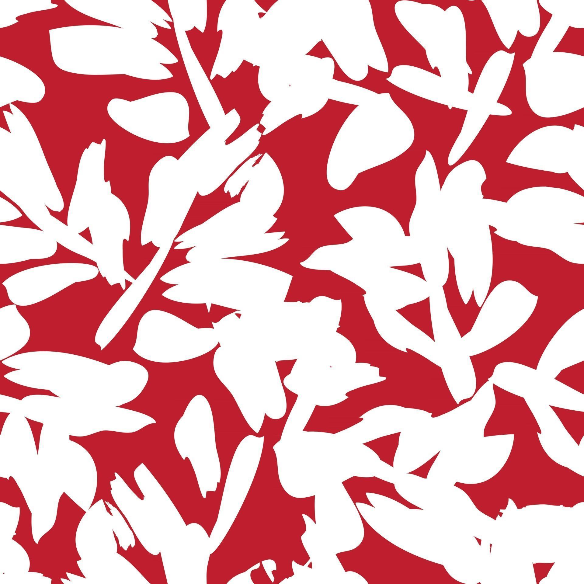 Red Floral Brush strokes Seamless Pattern Background 2810351 Vector Art ...