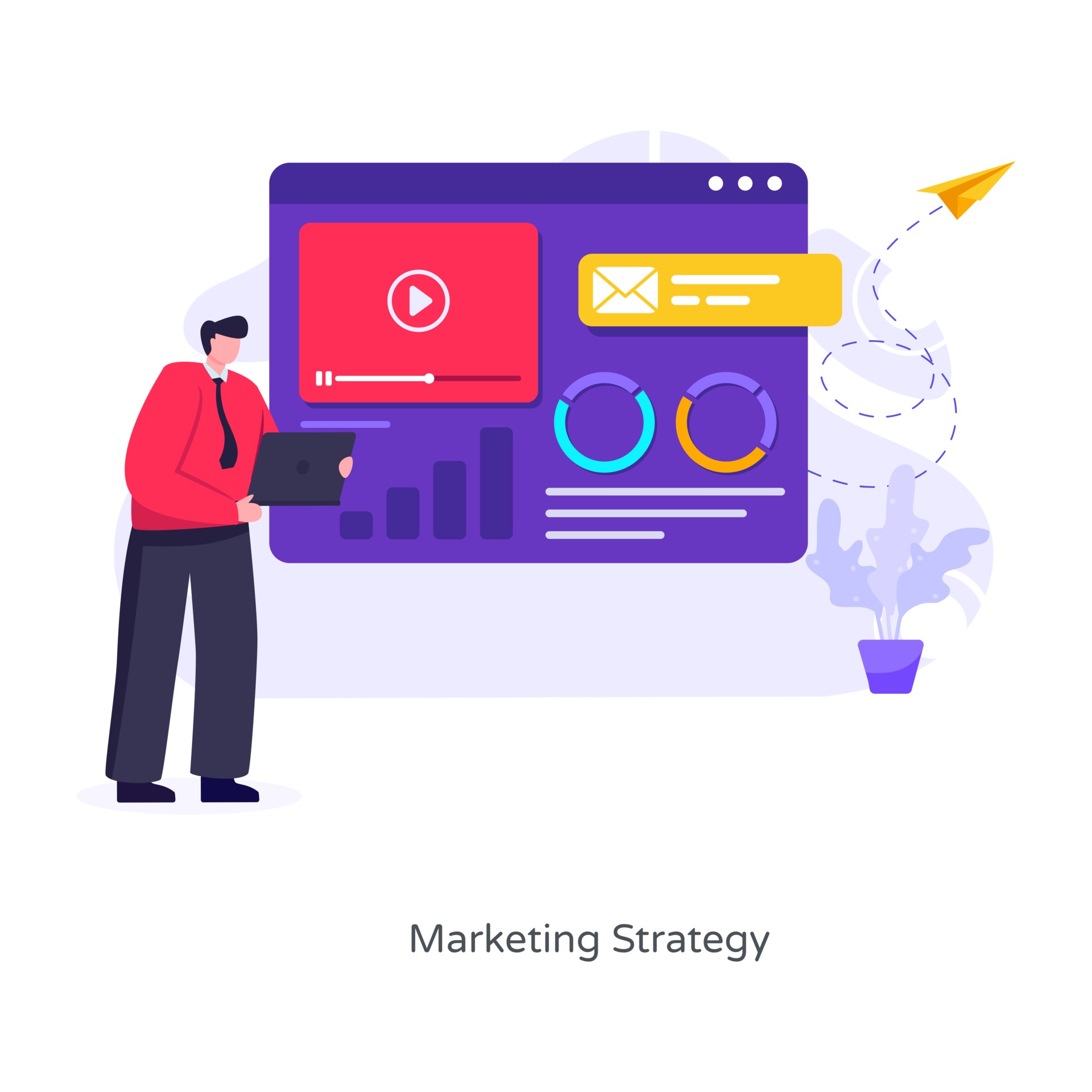 Marketing Strategy Promotion 2811168 Vector Art at Vecteezy