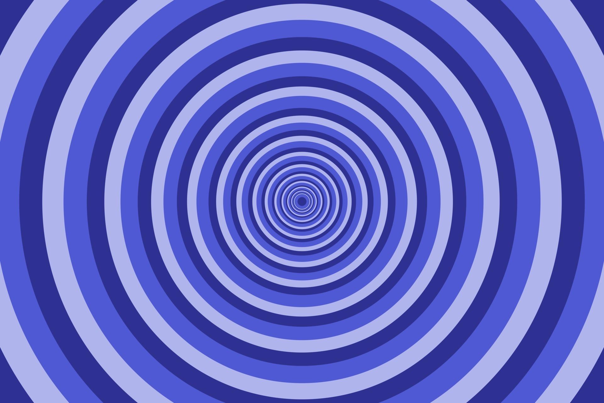 Blue Radiating concentric Circle Pattern Background. Vibrant Radial ... Blue Radiating concentric Circle Pattern Background. Vibrant Radial ...