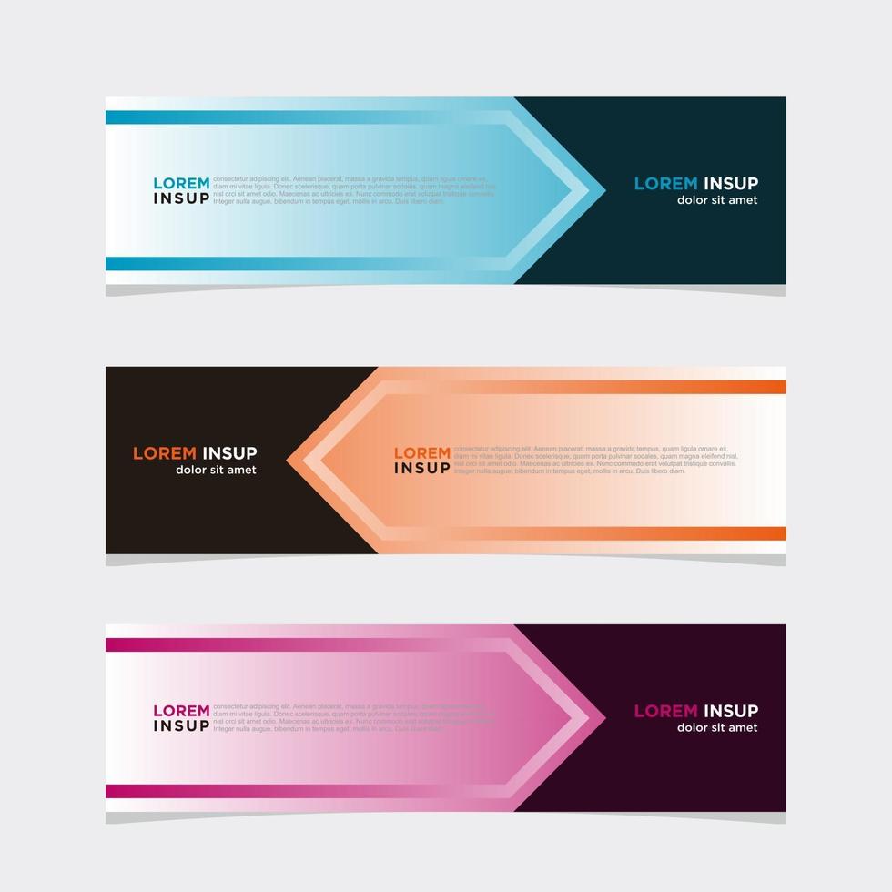 Modern vector banner web background abstract design template 2820184 ...