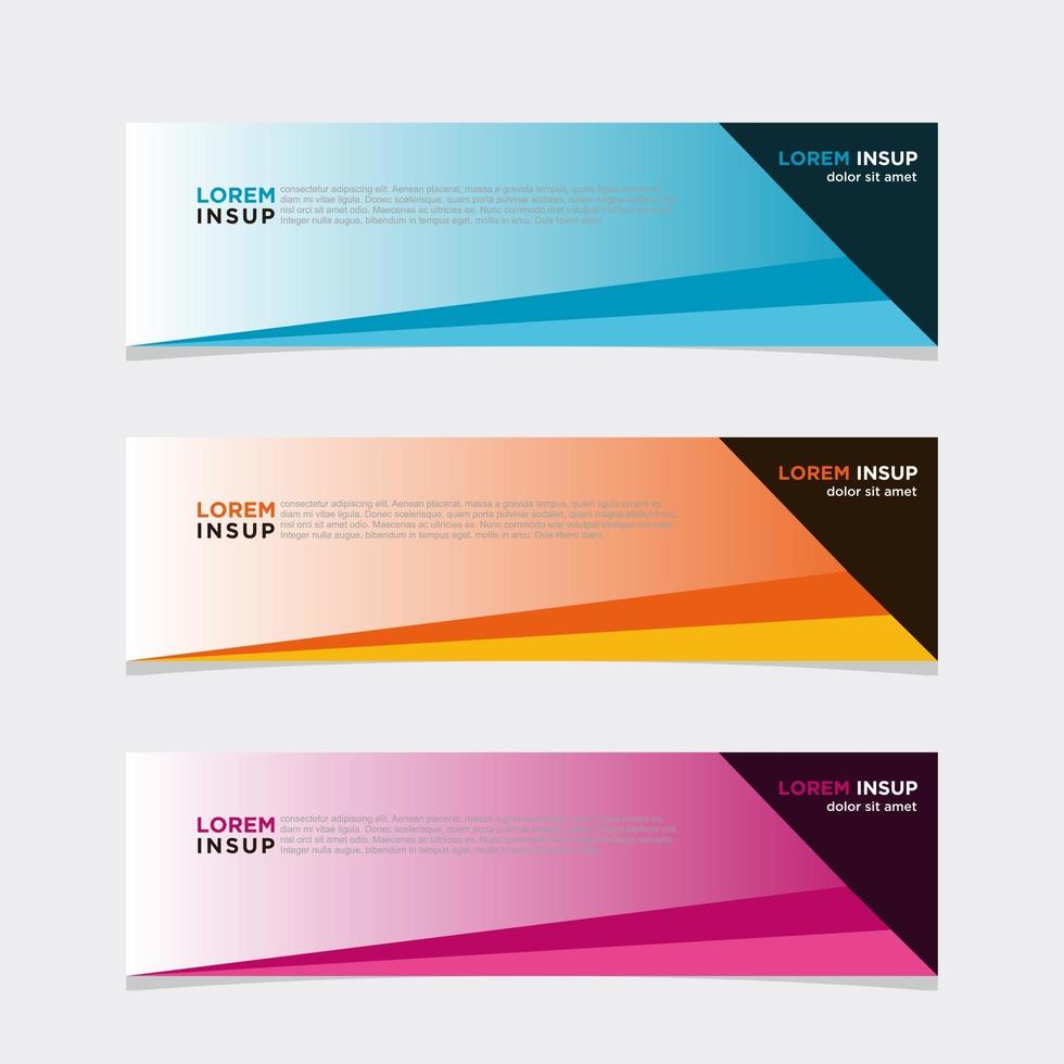 Modern vector banner web background abstract design template 2820196 ...